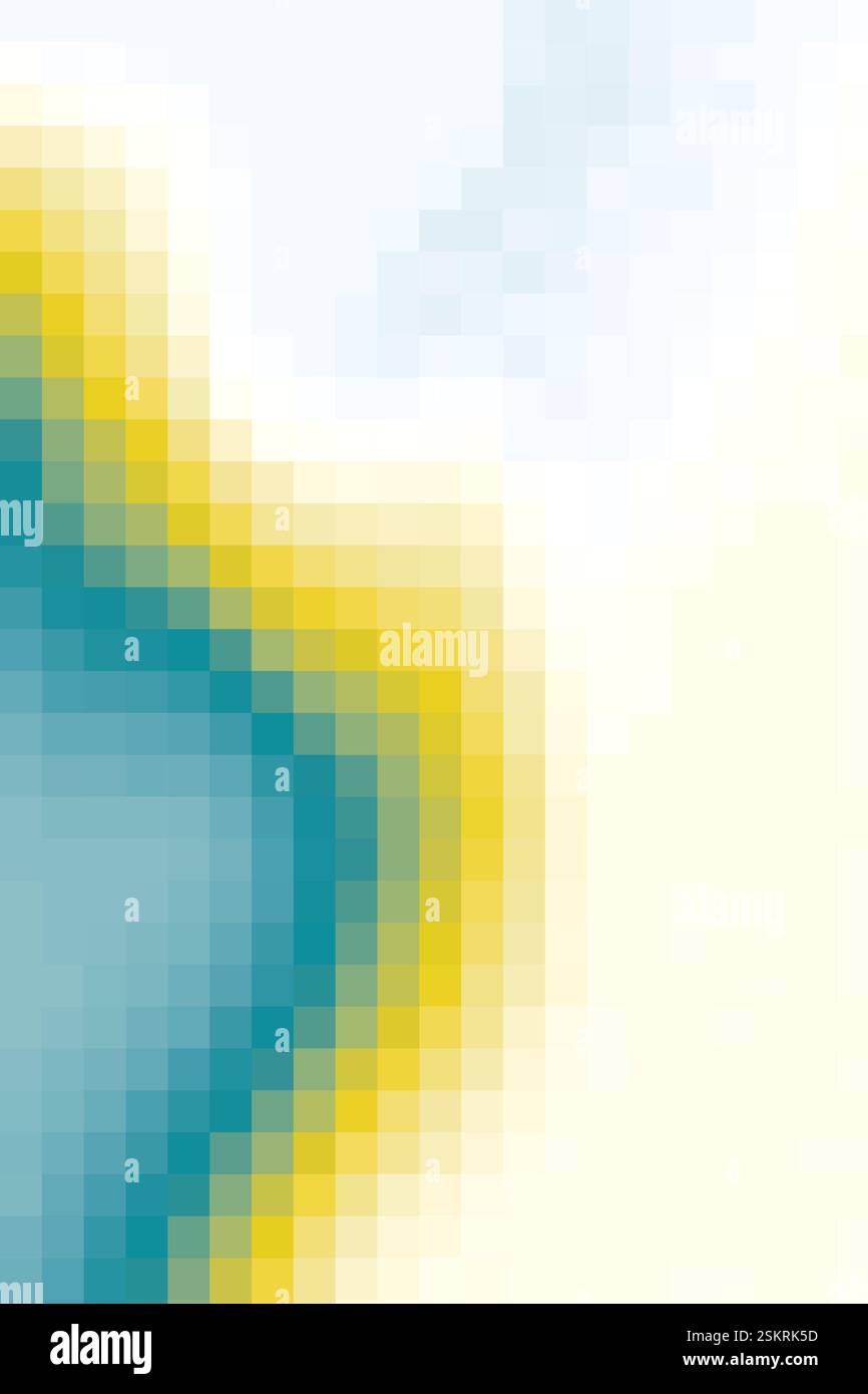 Abstract geometric background with smooth transition from blue to ...