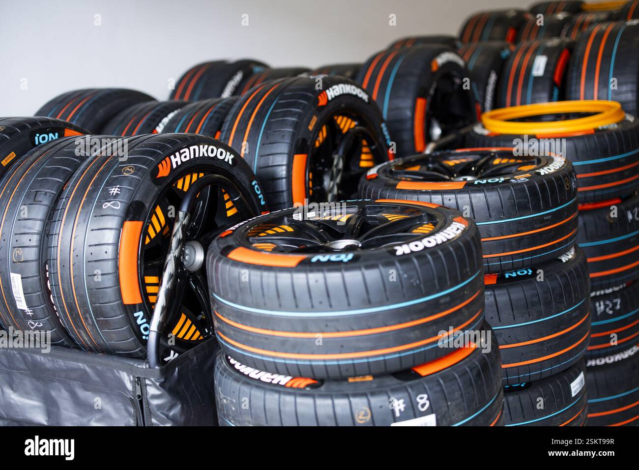 Jeddah, Saudi Arabia, 12/02/2025, Hankook, tire, tyre during the Jeddah ...