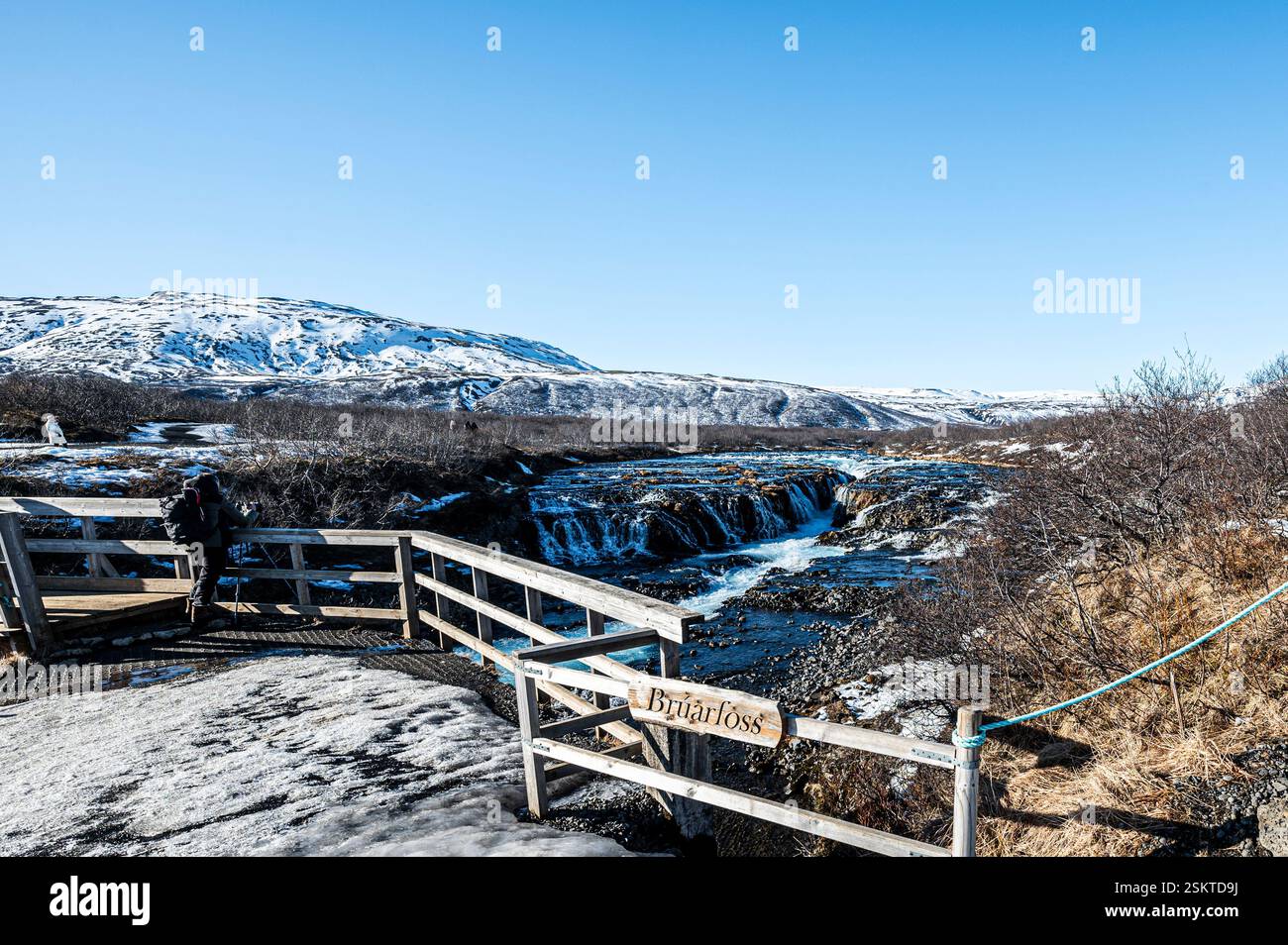Waterfall beautiful iceland summer season hi-res stock photography and ...