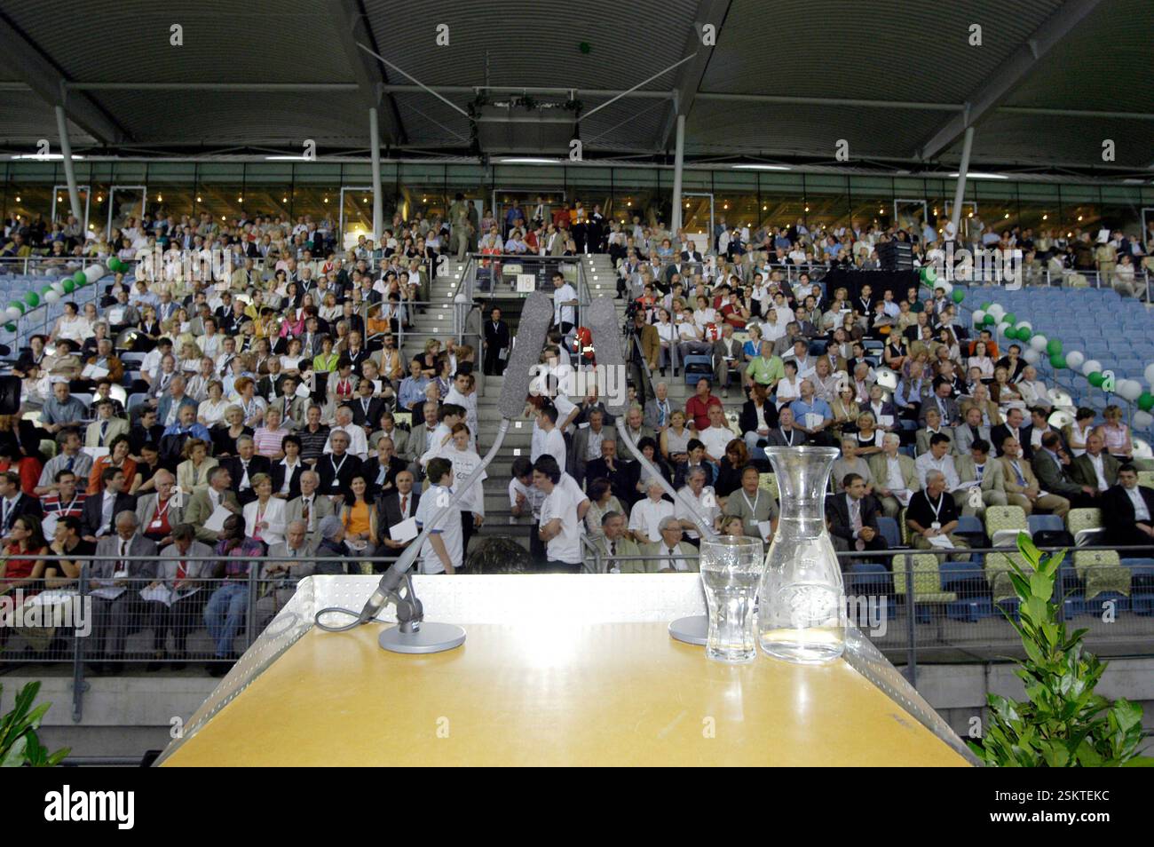 giving a lecture or presentation, talking to a group of people giving a ...