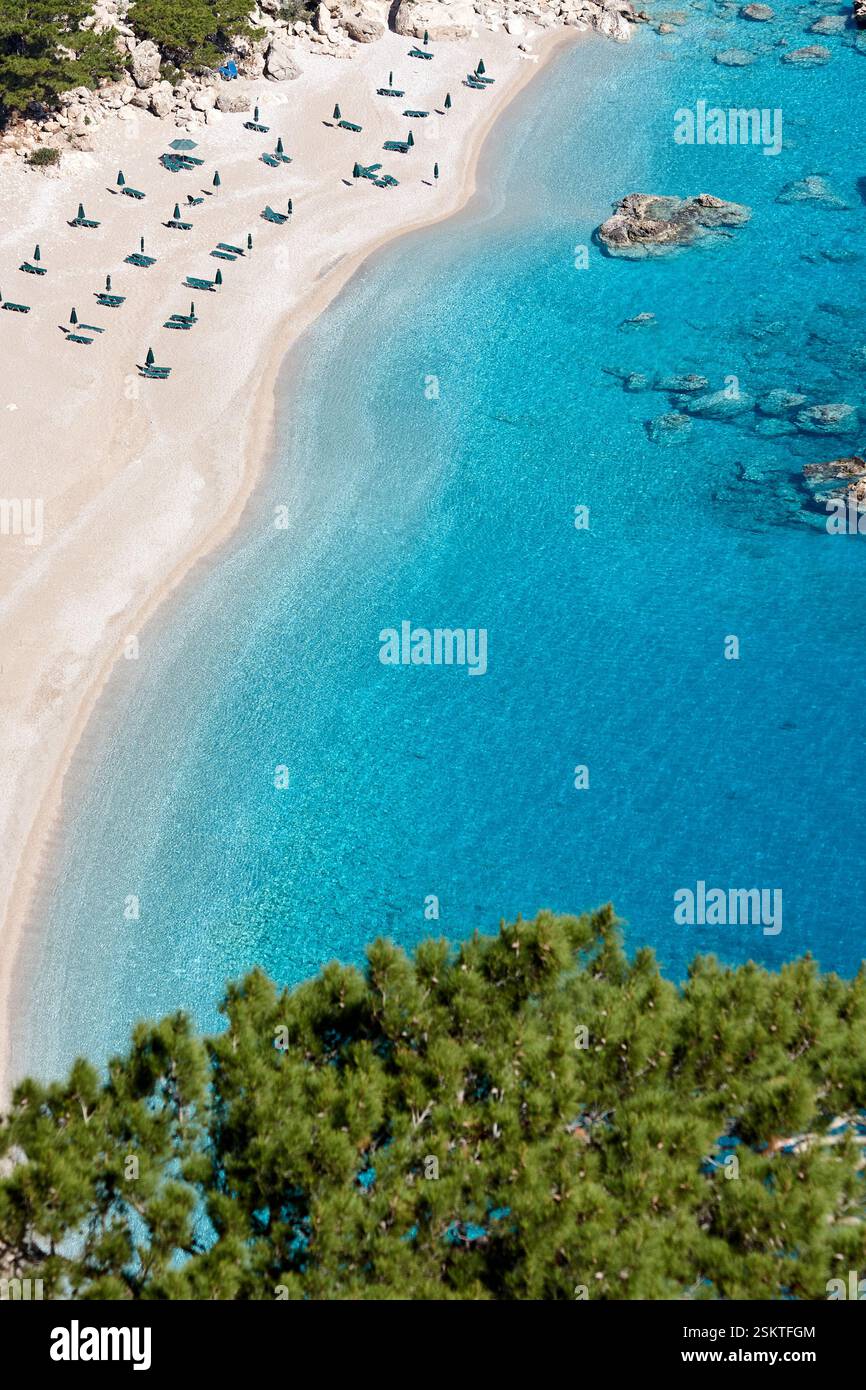 Apella beach in east coast of Karpathos island, Greece Stock Photo - Alamy