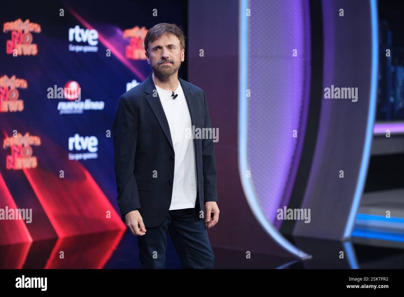Jose Mota poses during the presentation of 'Jose Mota No News', the ...