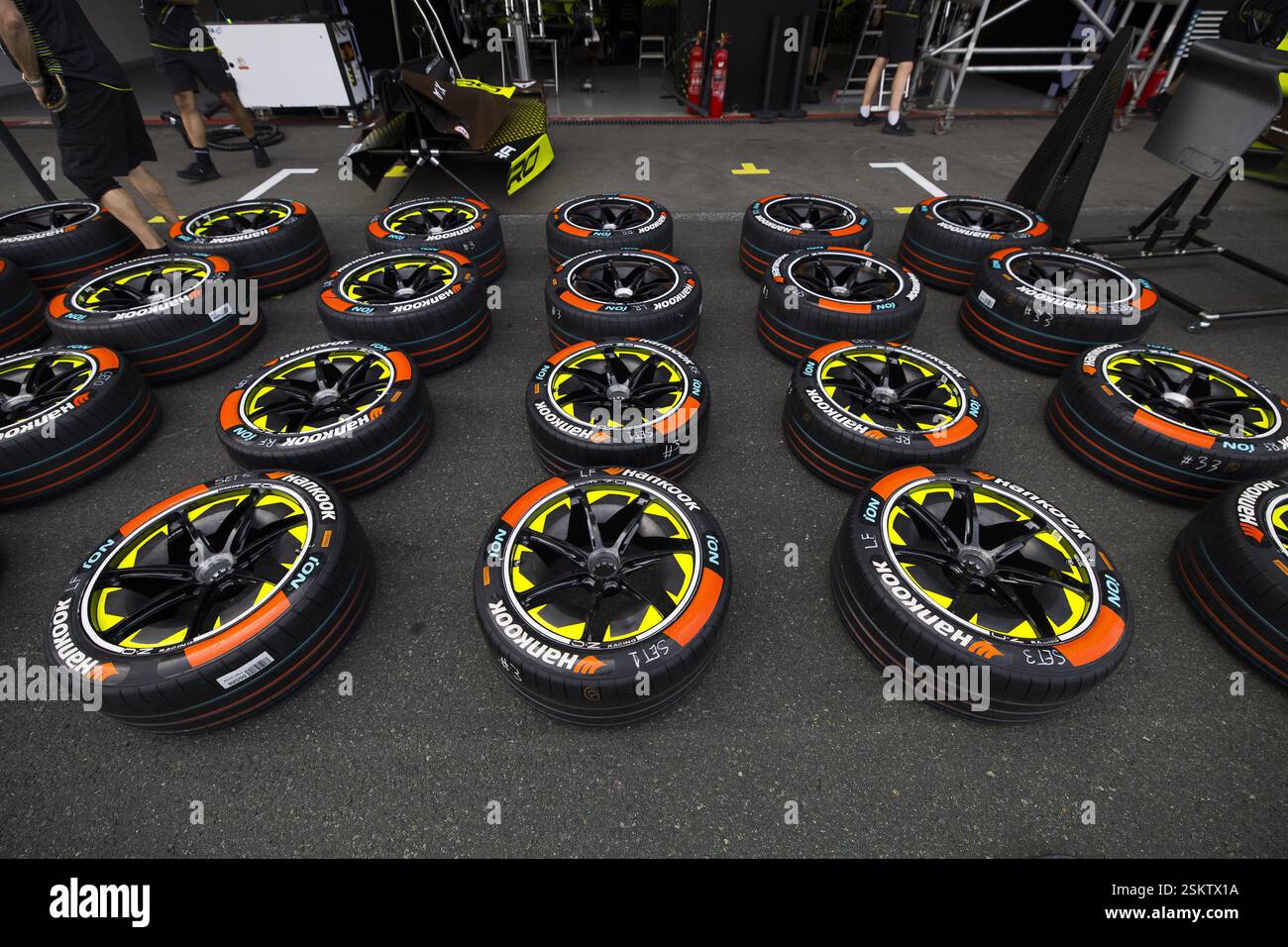 Jeddah, Saudi Arabia, 12/02/2025, pneus, tyres, tyre, during the Jeddah ...