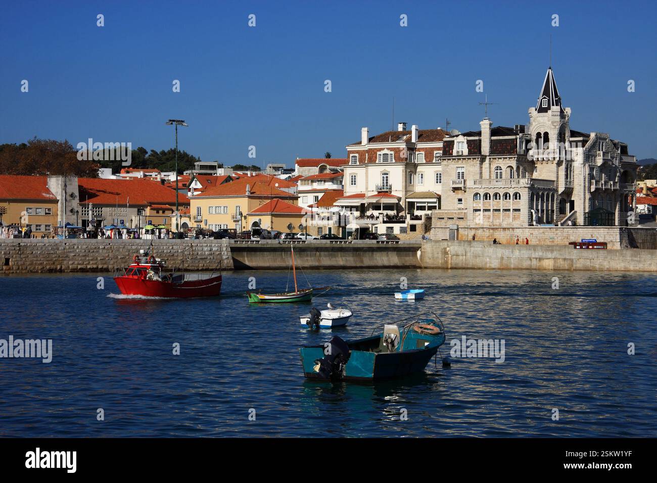 Portugal Lisbon's Sunshine Coast Cascais The historic town centre and ...