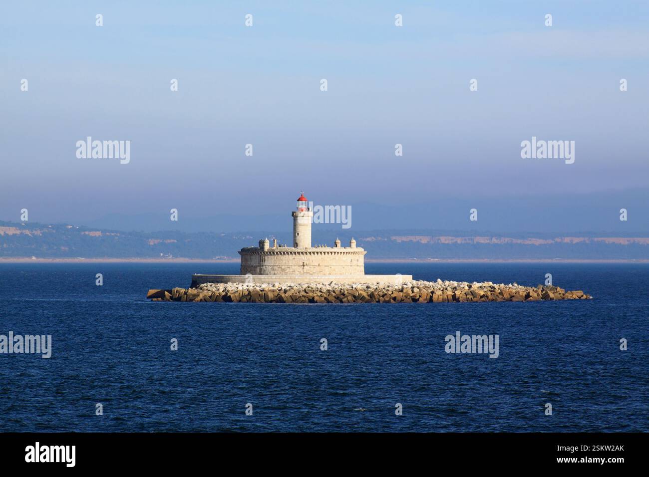 Portugal Lisbon Oeiras - Saint Lawrence fort and lighthouse in the ...