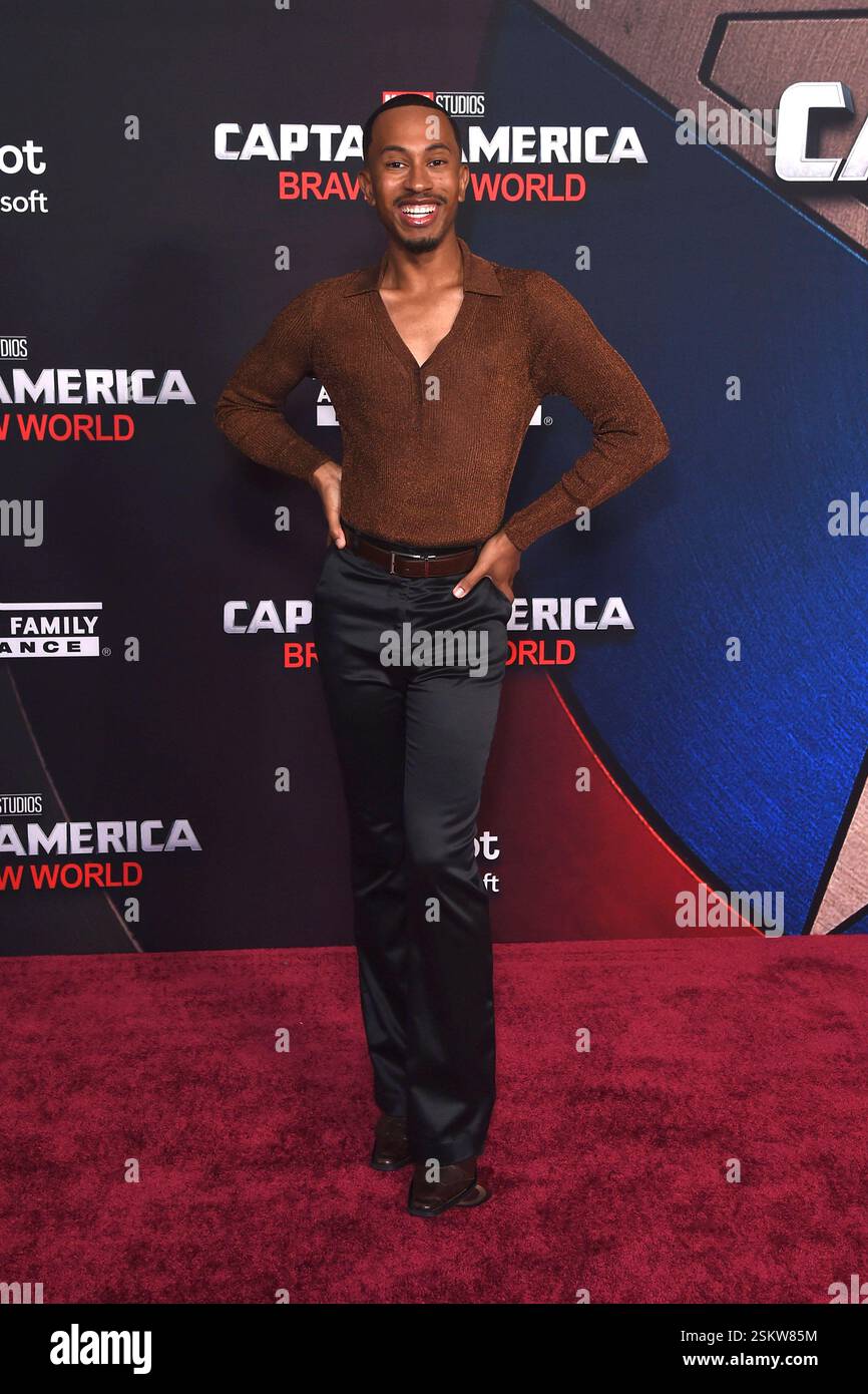 Kalen Allen bei der Weltpremiere des Kinofilms Captain America: Brave ...
