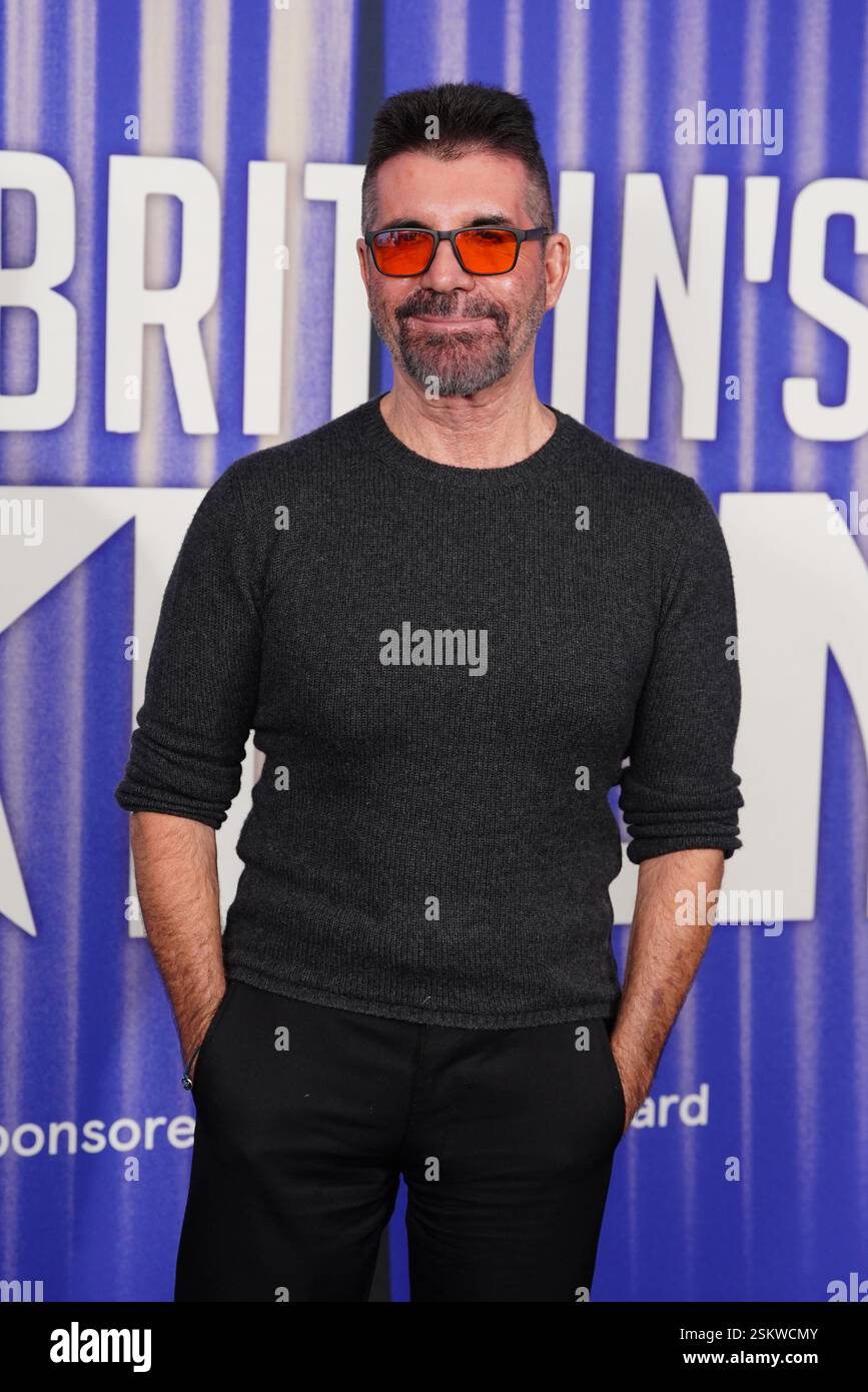 Simon Cowell attending the Britain's Got Talent launch at Sea ...