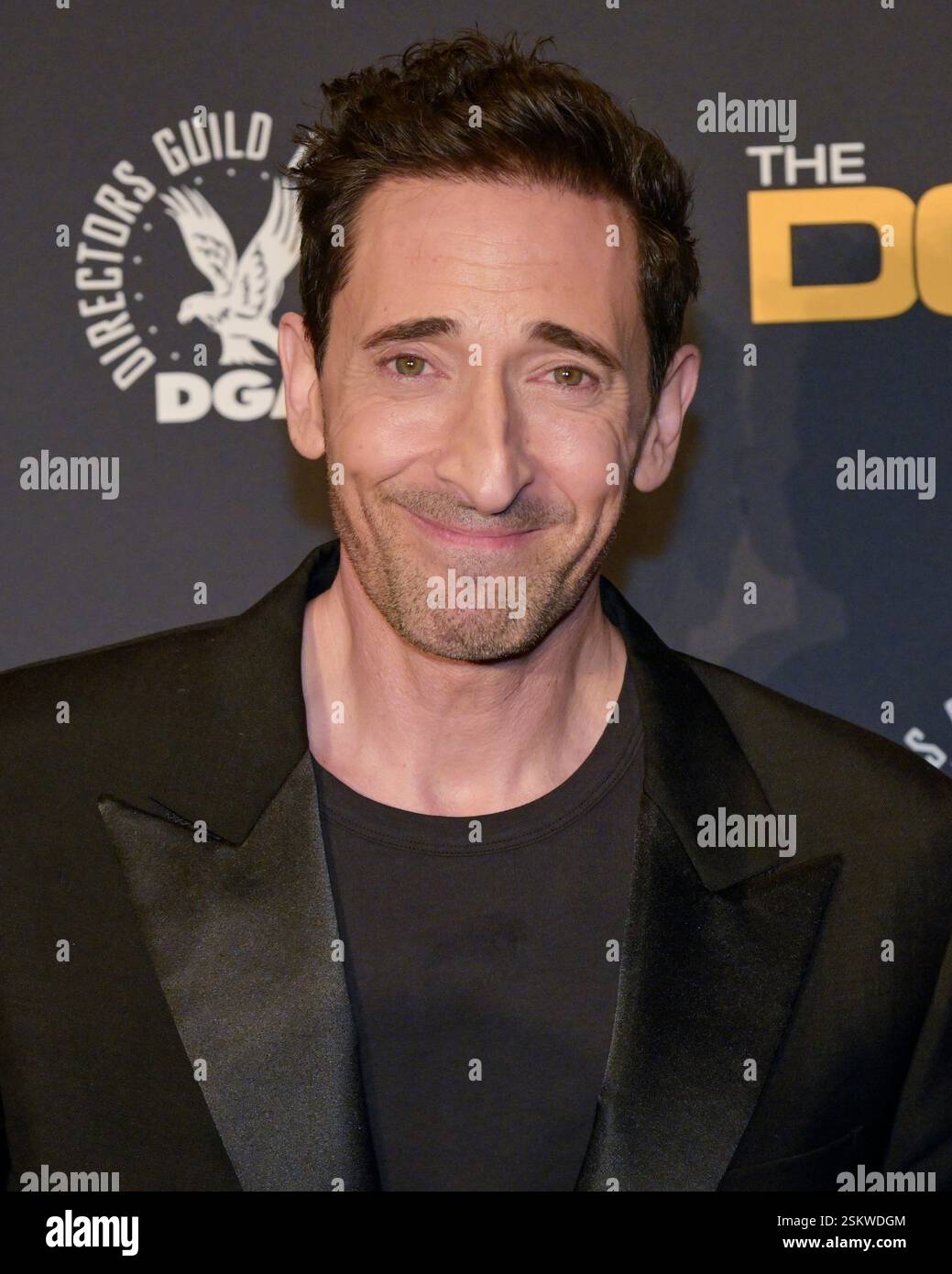 February 8, 2025, Beverly Hills, California, USA: Adrien Brody attends ...