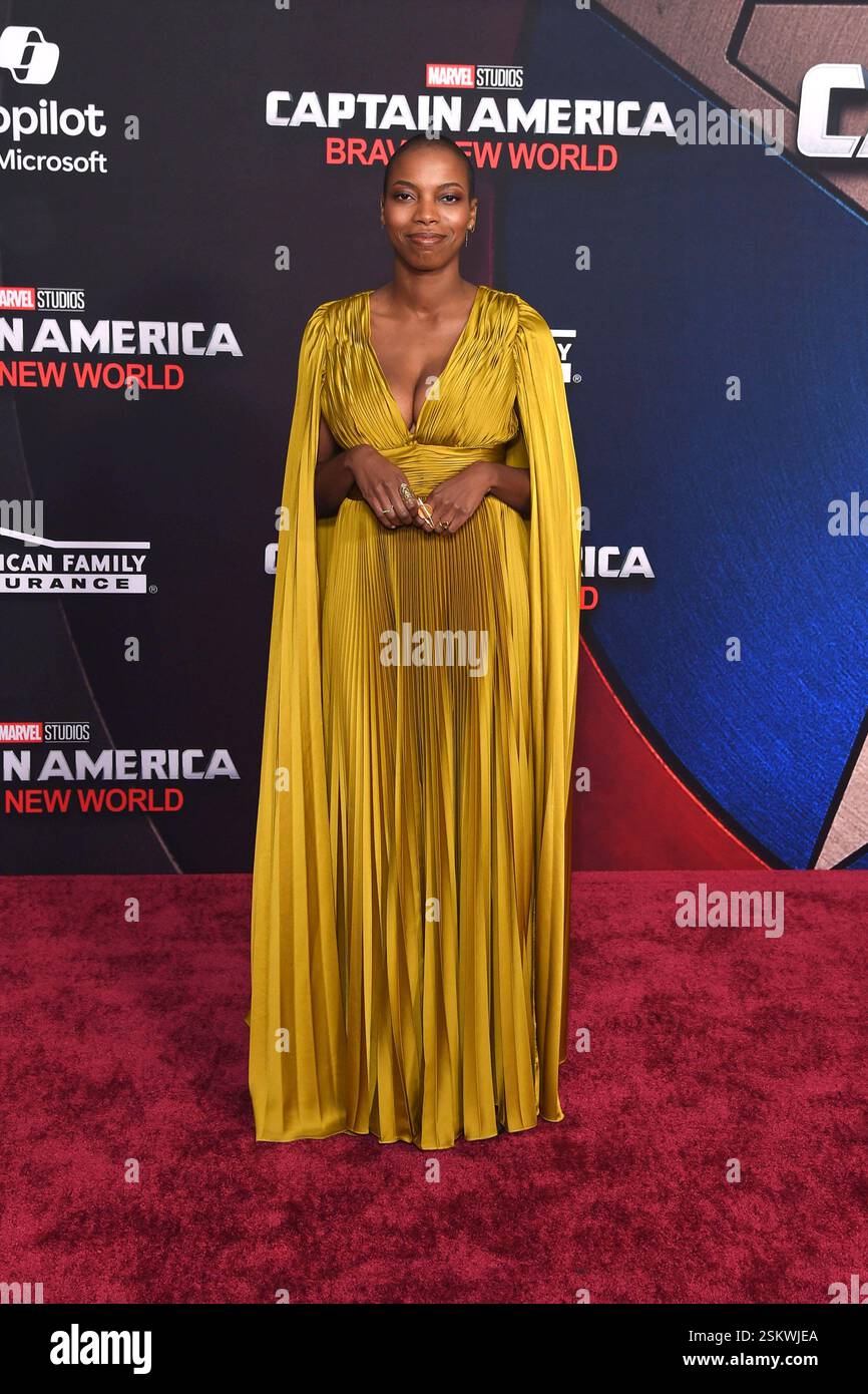 Sasheer Zamata bei der Weltpremiere des Kinofilms Captain America ...