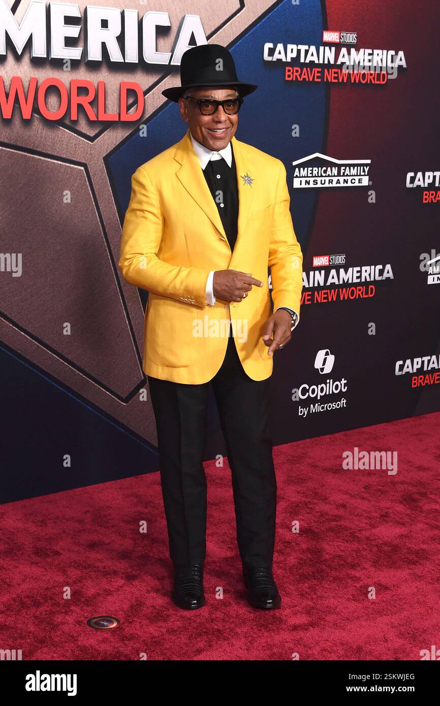 Giancarlo Esposito bei der Weltpremiere des Kinofilms Captain America ...