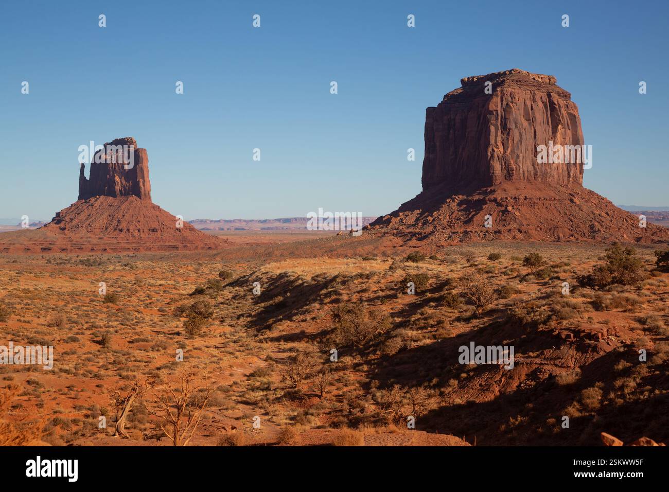 Merrick Butte, Monument Valley Navajo Tribal Park, Utah, USA Stock ...