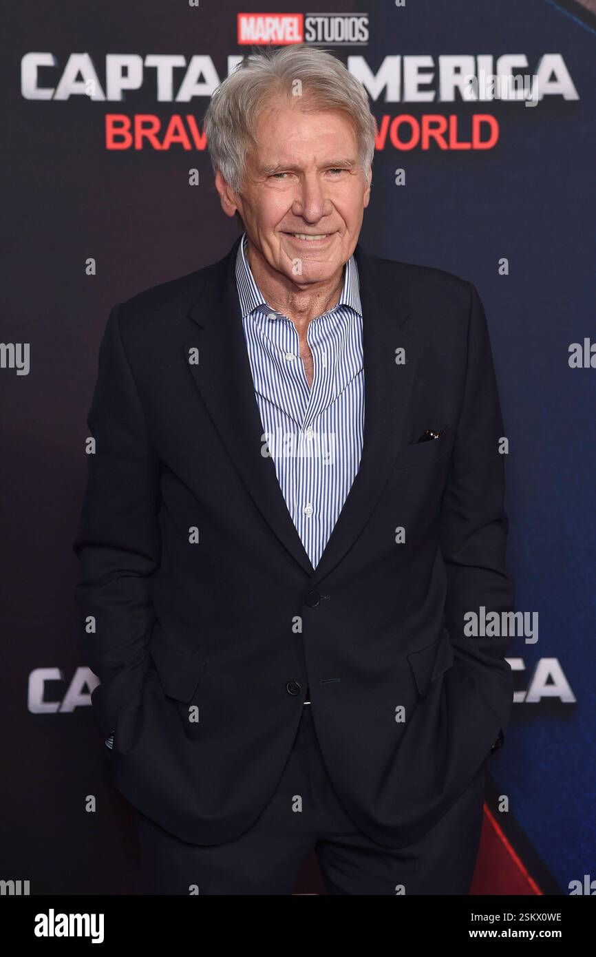 Harrison Ford bei der Weltpremiere des Kinofilms Captain America: Brave ...