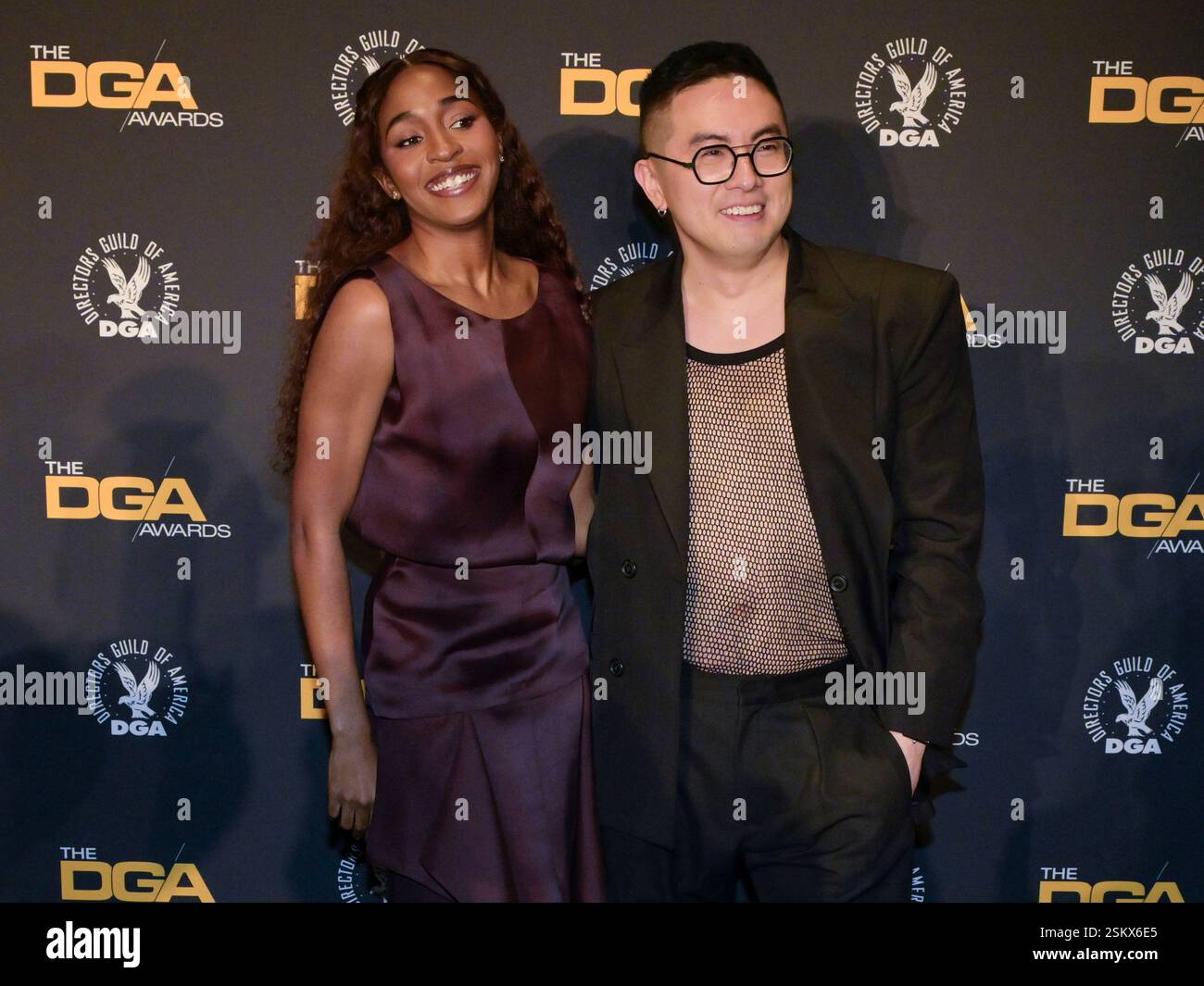 08 February 2025 - Beverly Hills, California - Ayo Edebiri and Bowen ...