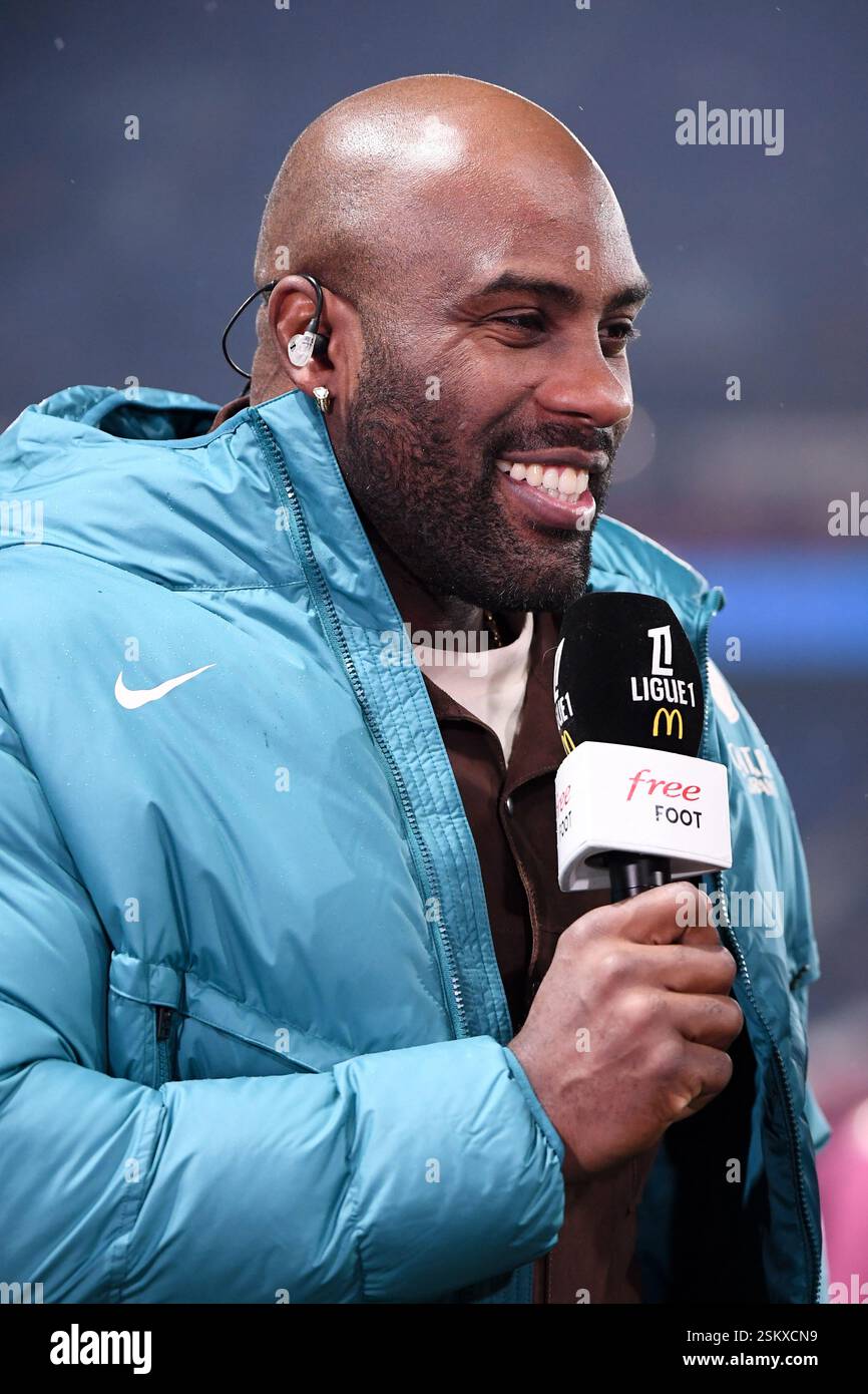 Teddy RINER during the Ligue 1 McDonald's match between Paris and ...