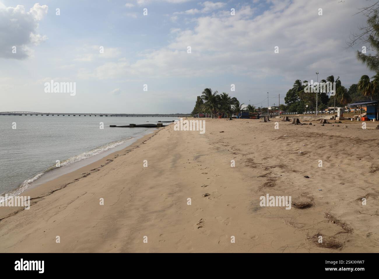 Puteri Beach (Pantai Puteri), near Melaka, Malaysia Stock Photo - Alamy