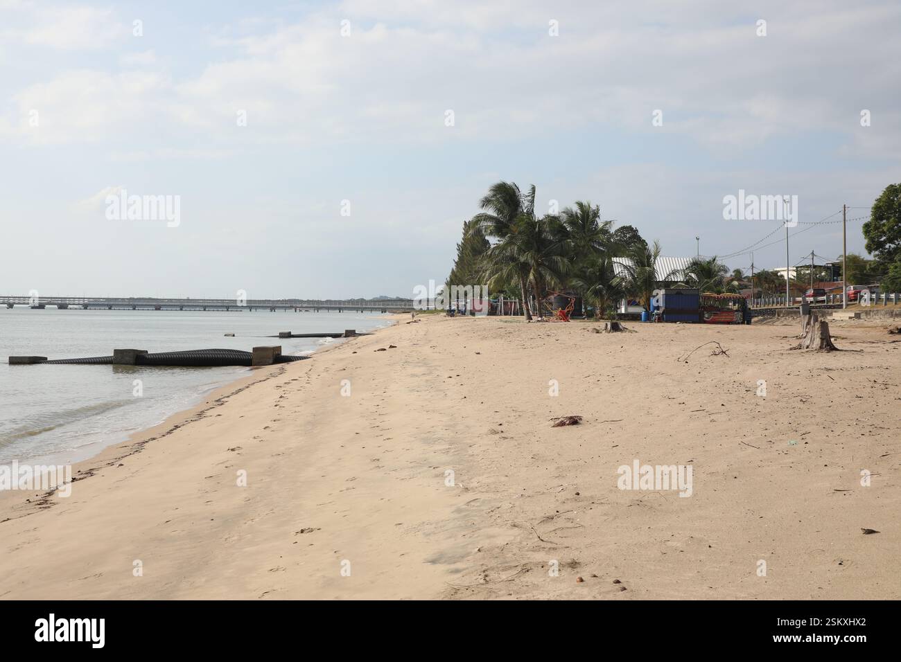 Puteri Beach (Pantai Puteri), near Melaka, Malaysia Stock Photo - Alamy