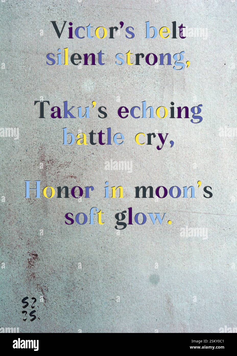 Victor's belt silent strong, Taku's echoing battle cry, Honor in moon's ...