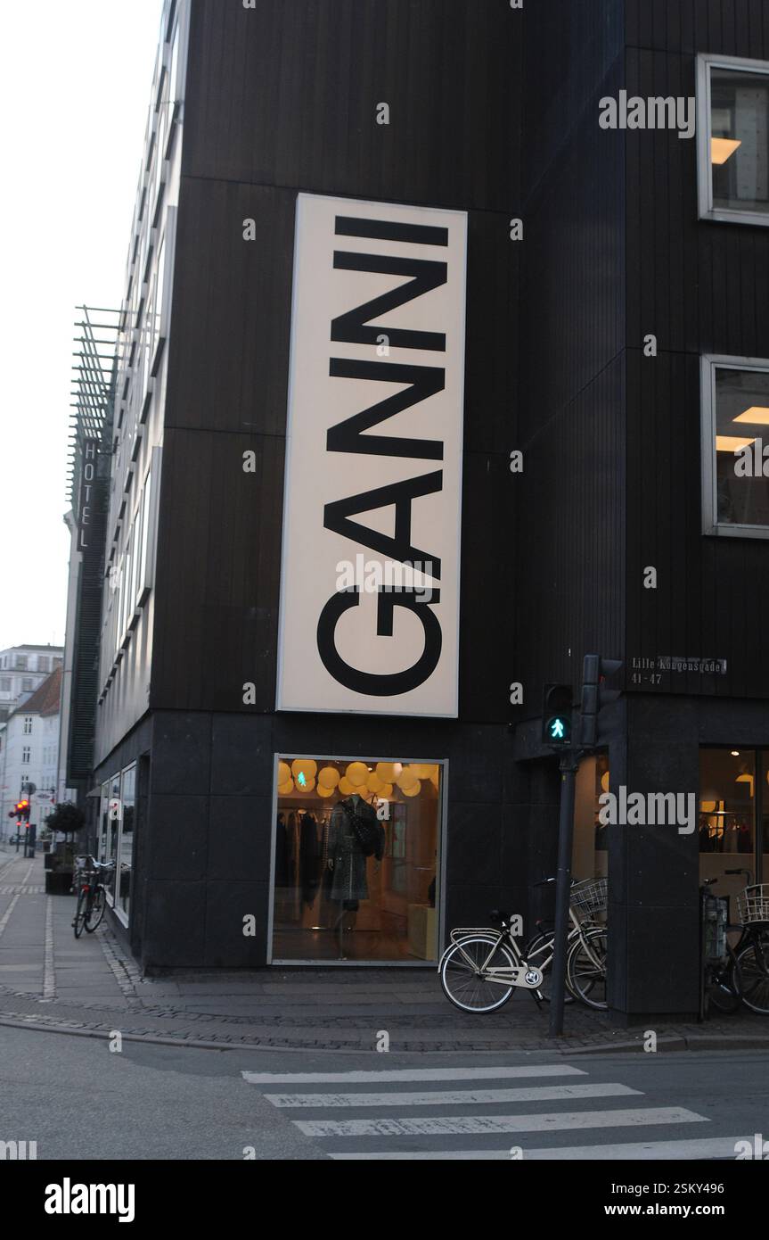 Copenhagen/ DenmarK/12 FEBRUARY 2025/ sale at ganni store in danish ...