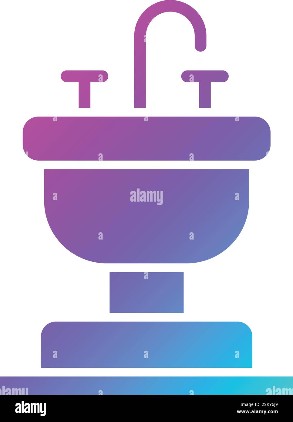 Hygiene vector icons sink hi-res stock photography and images - Alamy