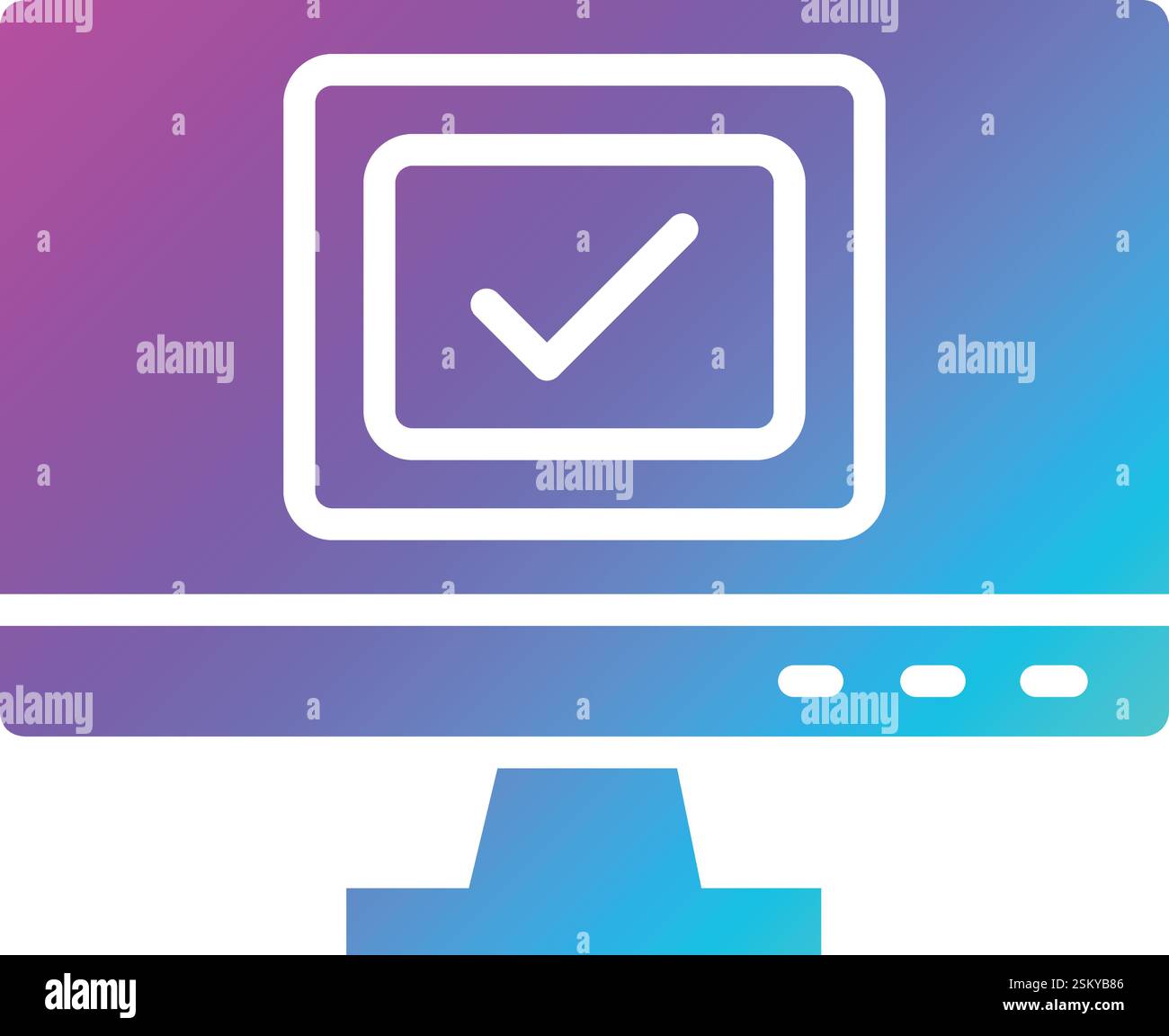 Checkbox Vector Icon Design Illustration Stock Vector Image & Art - Alamy