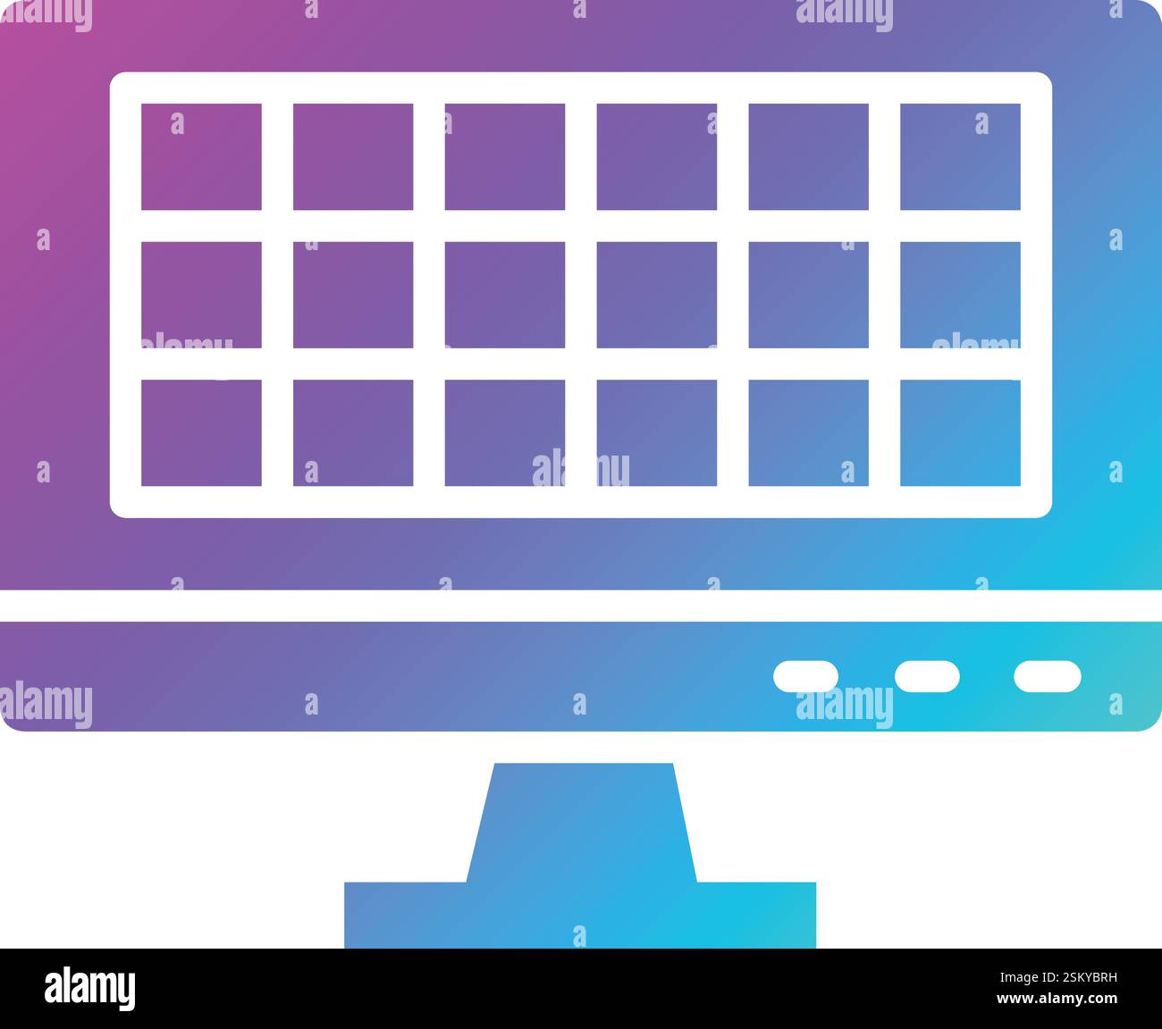 Smart grid vector vectors Cut Out Stock Images & Pictures - Alamy