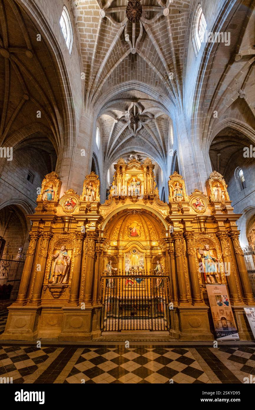 Retable of the Kings, rococo style, 18th century, cathedral of Santa ...