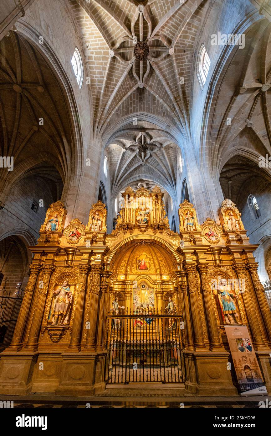 Retable of the Kings, rococo style, 18th century, cathedral of Santa ...