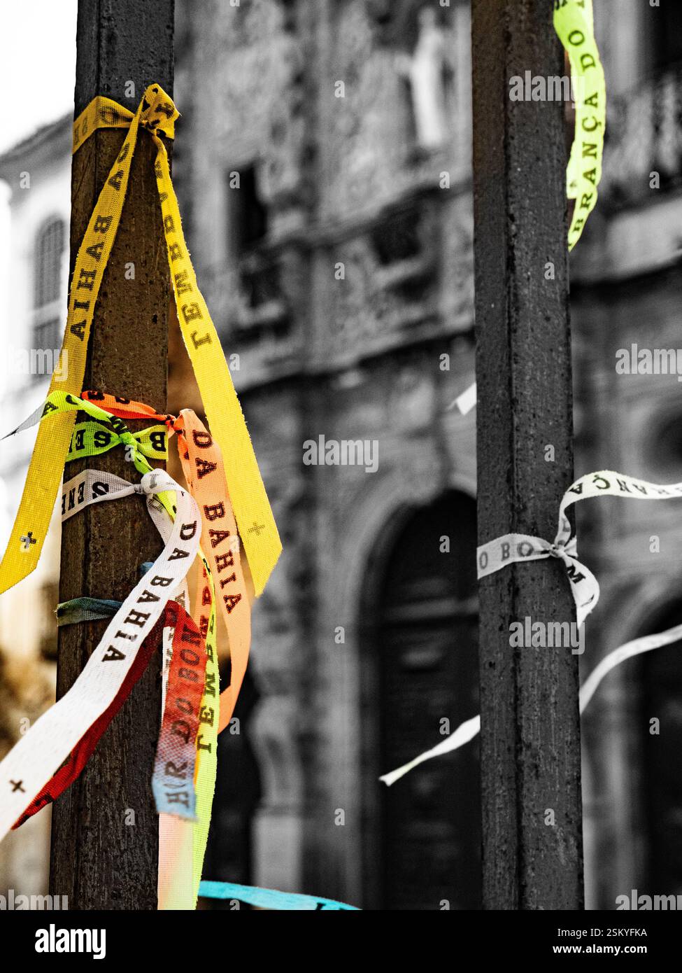 03.02.2025 Salvador de Bahia in Brazil. Brazilian Good Luck Wish ...