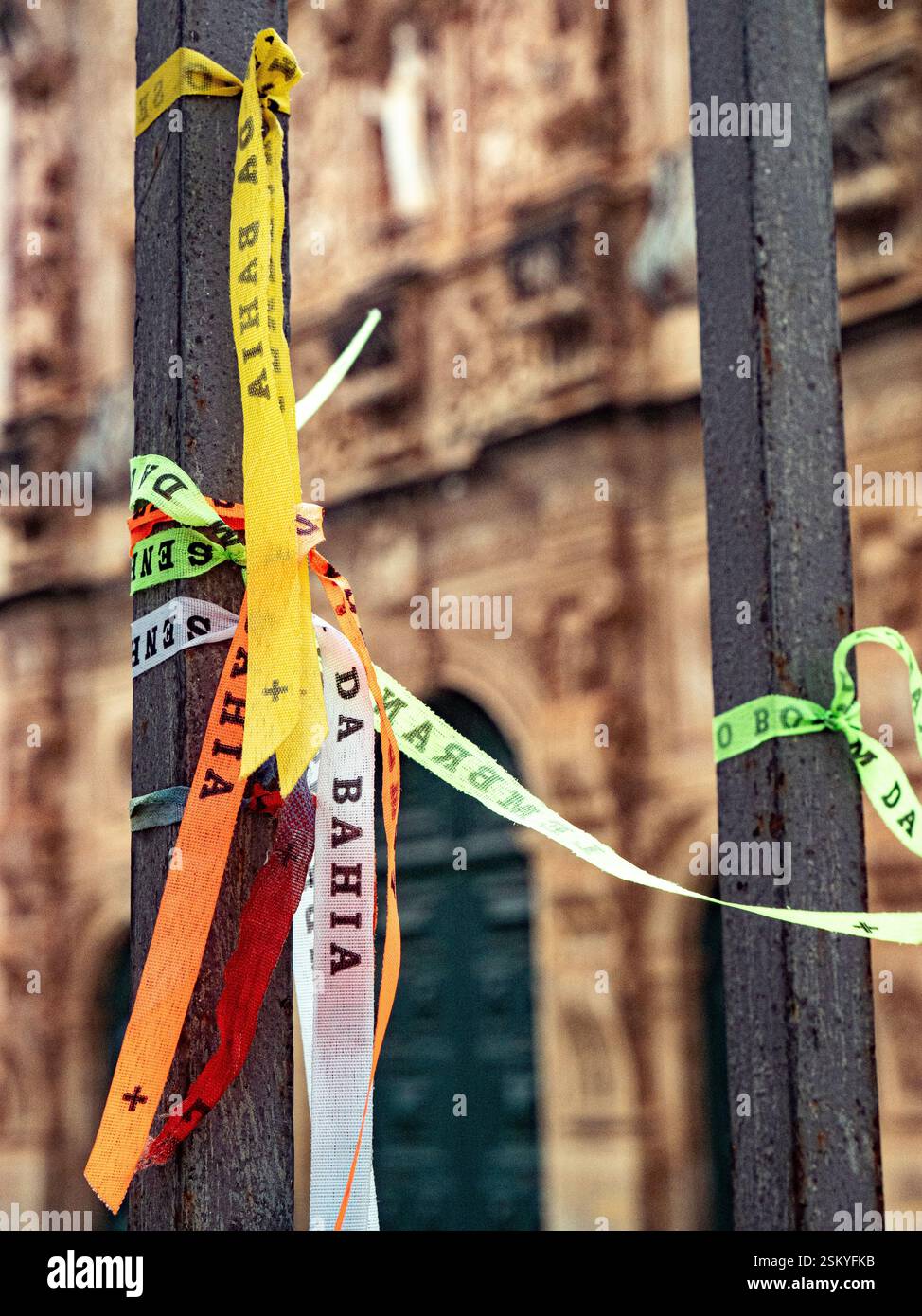 03.02.2025 Salvador de Bahia in Brazil. Brazilian Good Luck Wish ...
