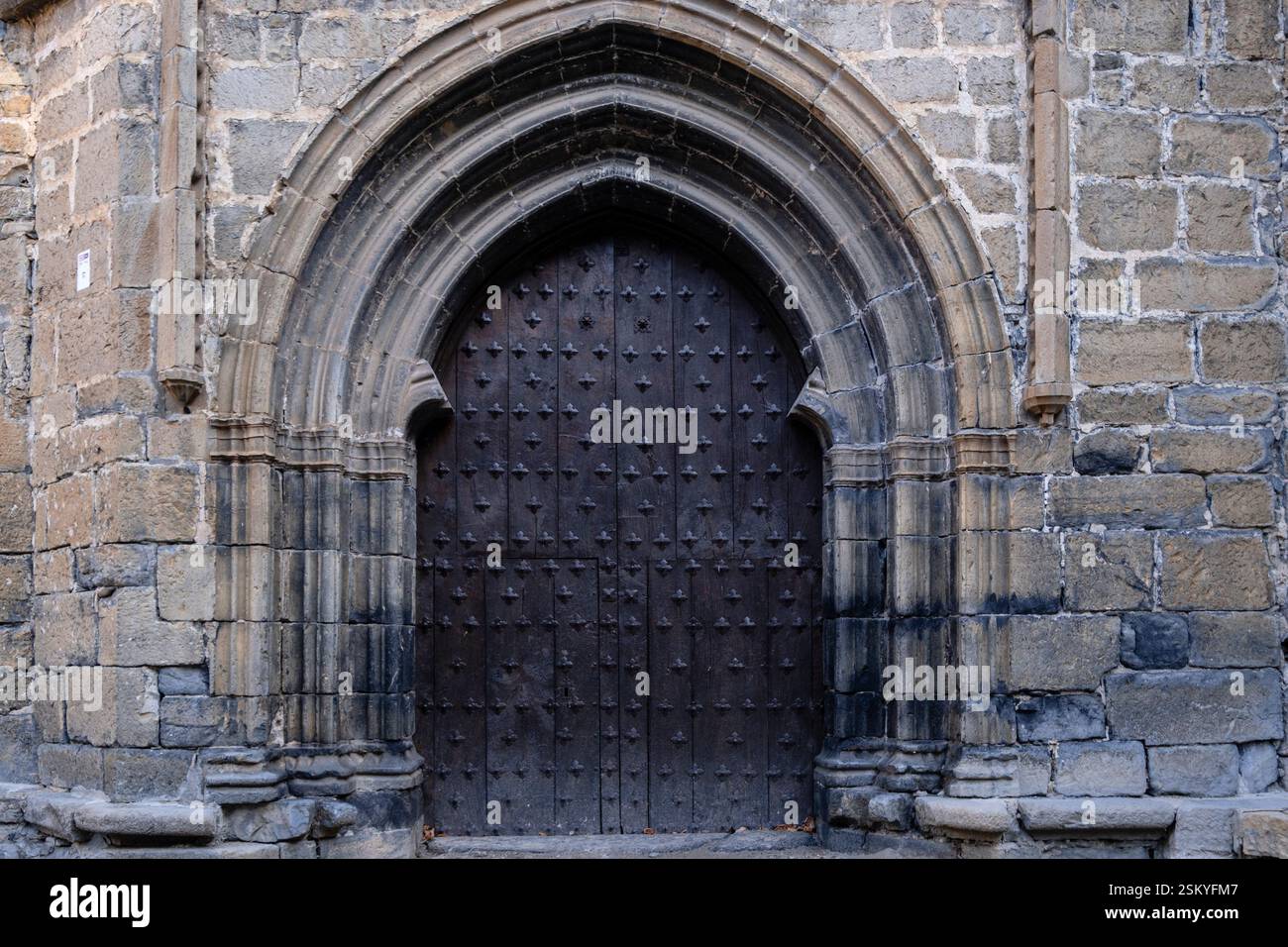 Church of Saint Peter the Apostle, Enciso village, La Rioja, Spain ...