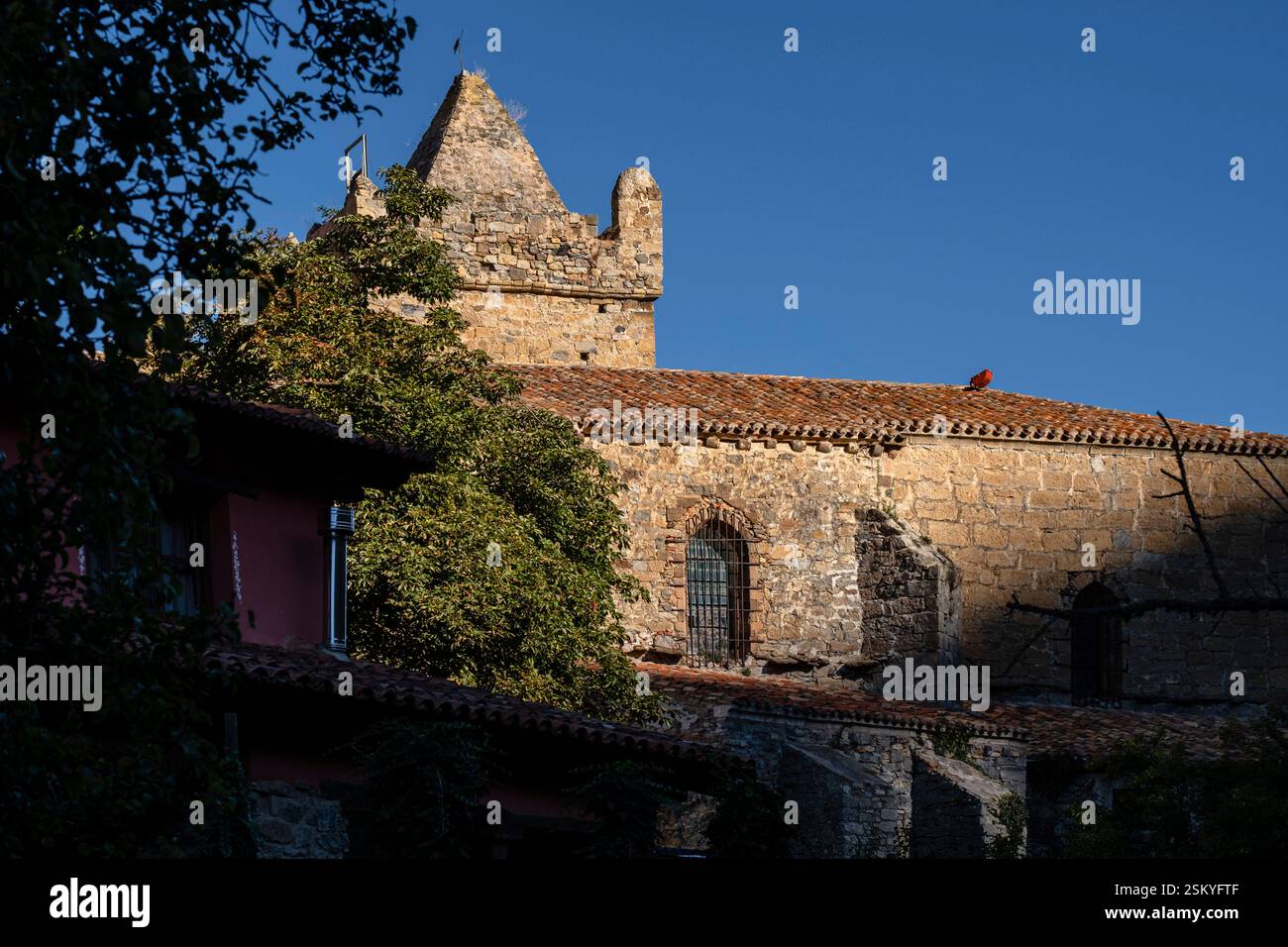 Church of Saint Peter the Apostle, Enciso village, La Rioja, Spain ...