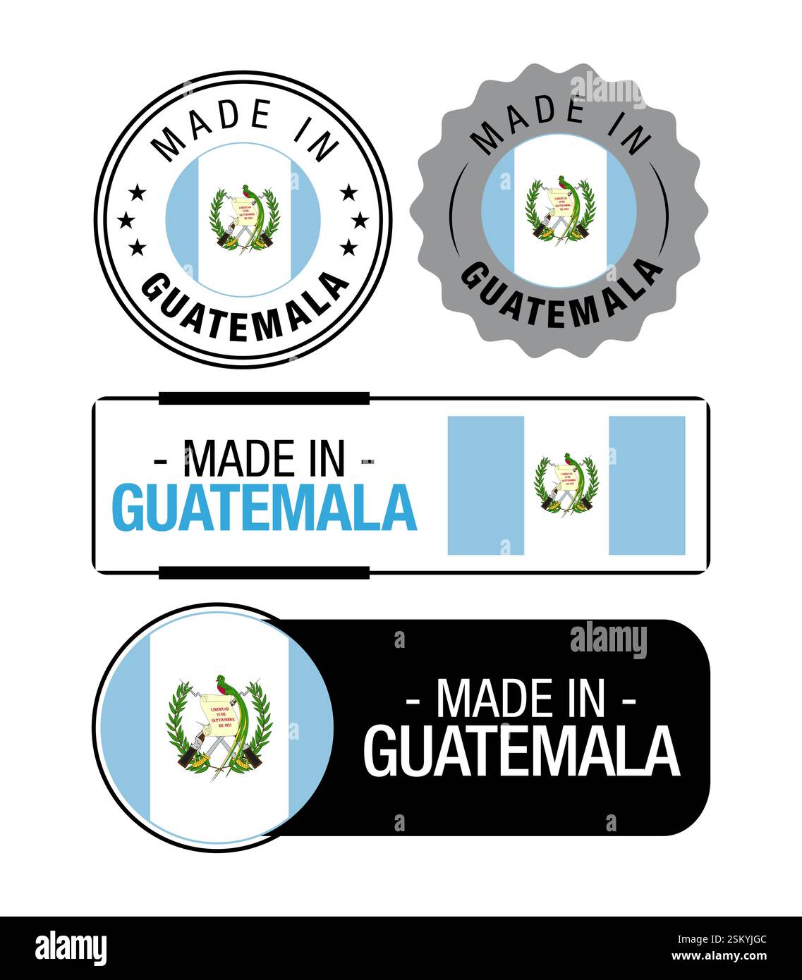 National emblem of guatemala Stock Vector Images - Alamy