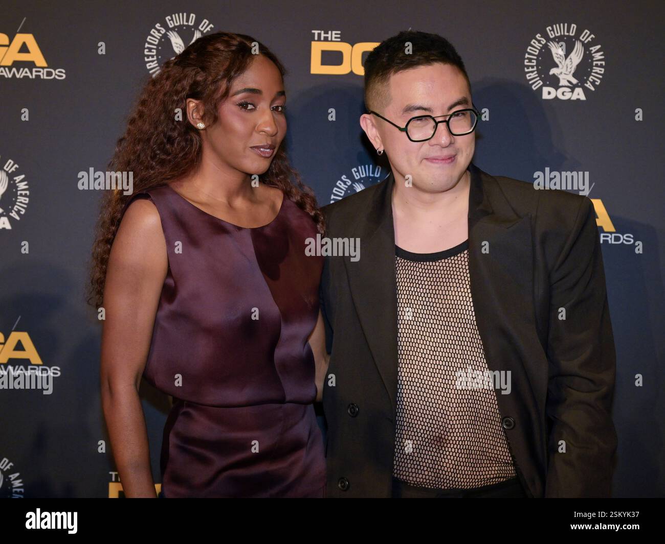 08 February 2025 - Beverly Hills, California - Ayo Edebiri and Bowen ...