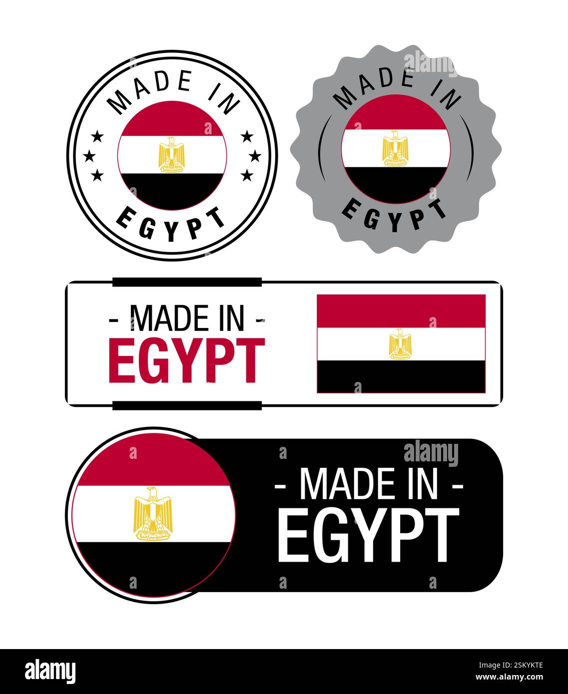 Made in egypt stamp hi-res stock photography and images - Alamy