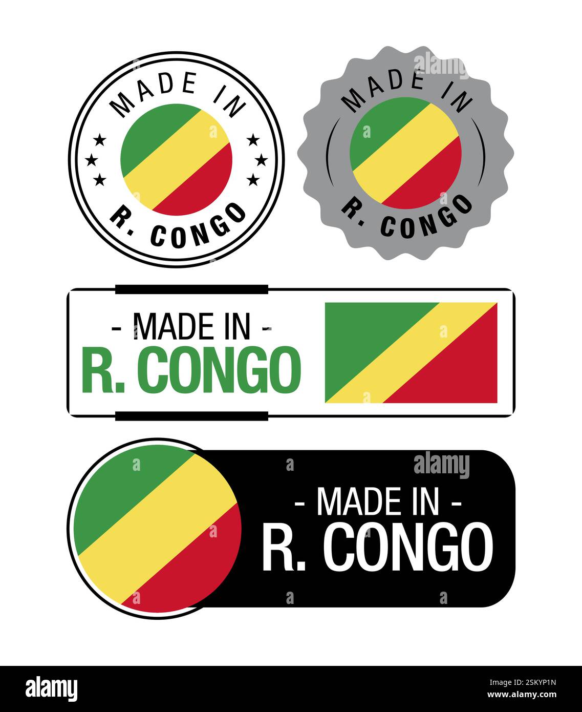 Button manufacturing Stock Vector Images - Alamy