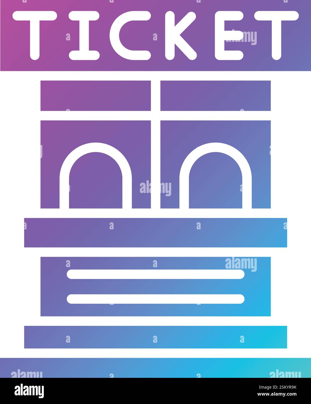 Modern ticket box hi-res stock photography and images - Alamy