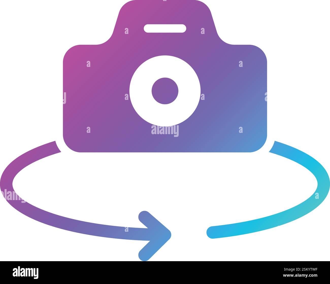 Rotate vector icon Stock Vector Images - Alamy