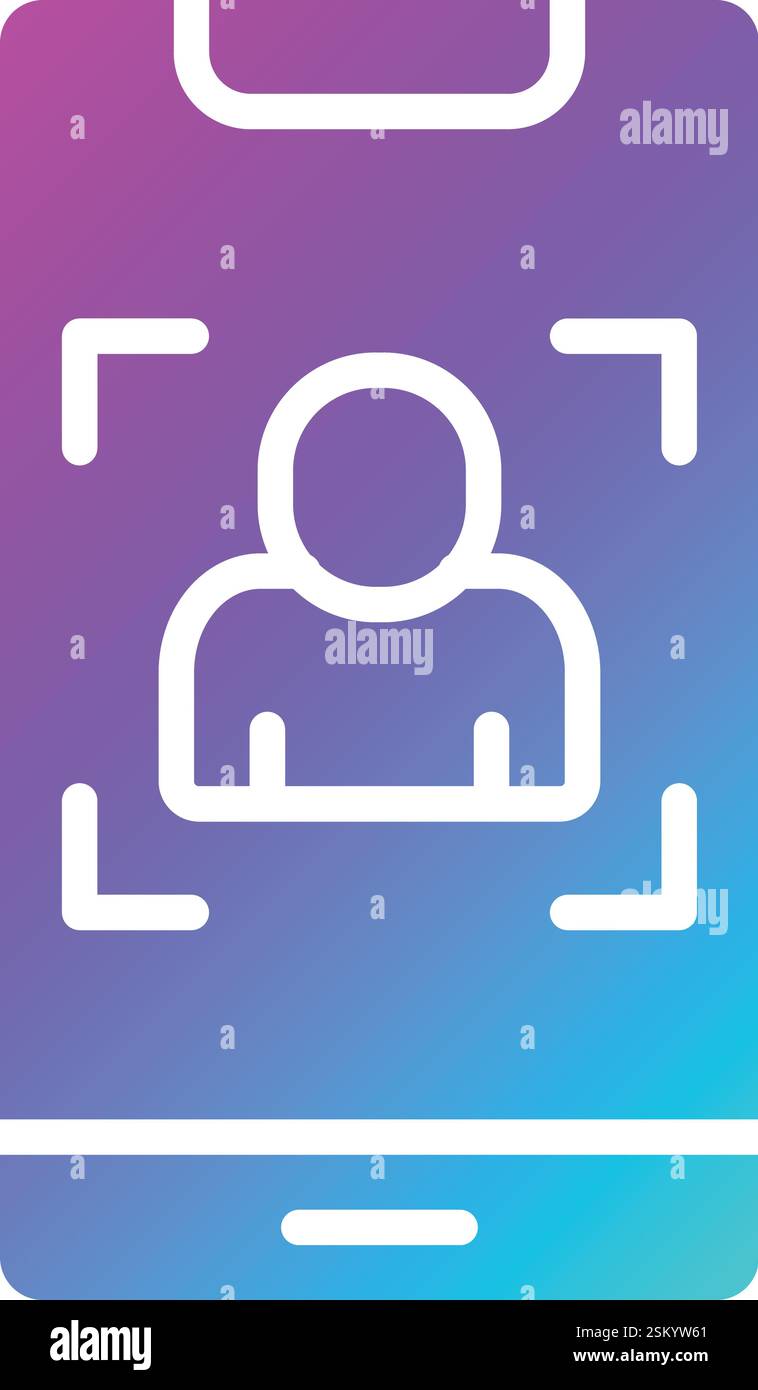 Minimal portrait icons Stock Vector Images - Alamy