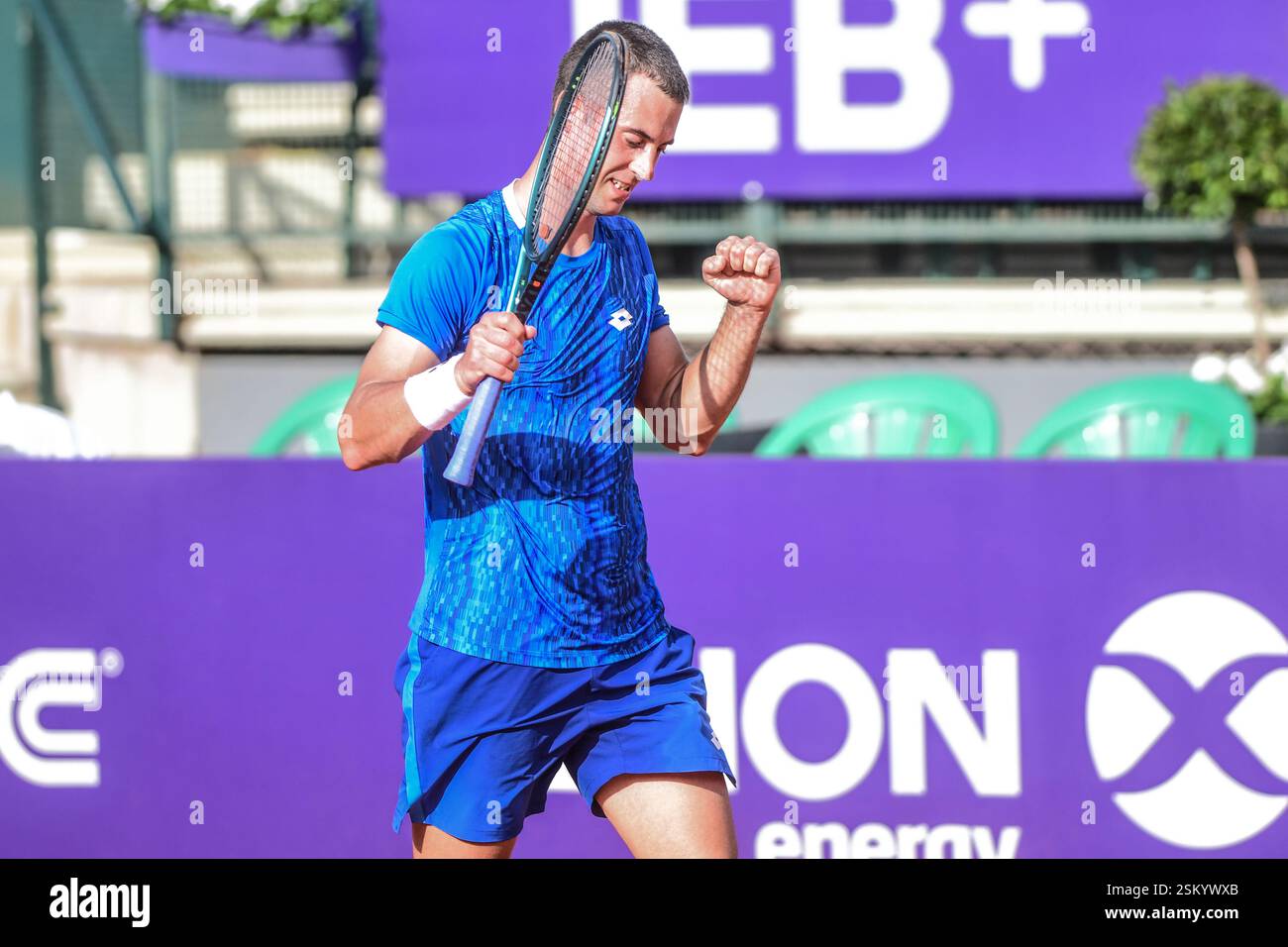 Laslo Djere (Serbia). Argentina Open 2025 Stock Photo - Alamy