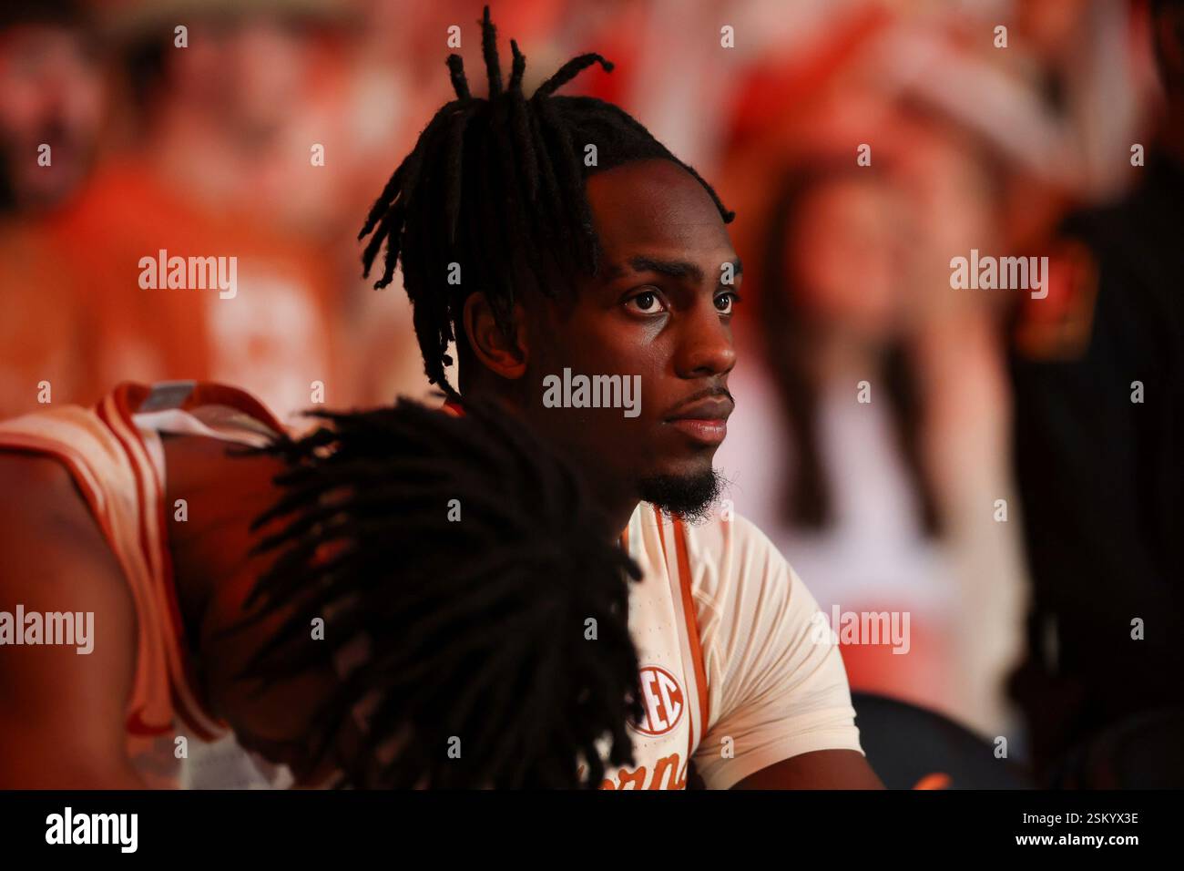 AUSTIN, TX - FEBRUARY 11: Texas Longhorns forward Arthur Kaluma (6 ...