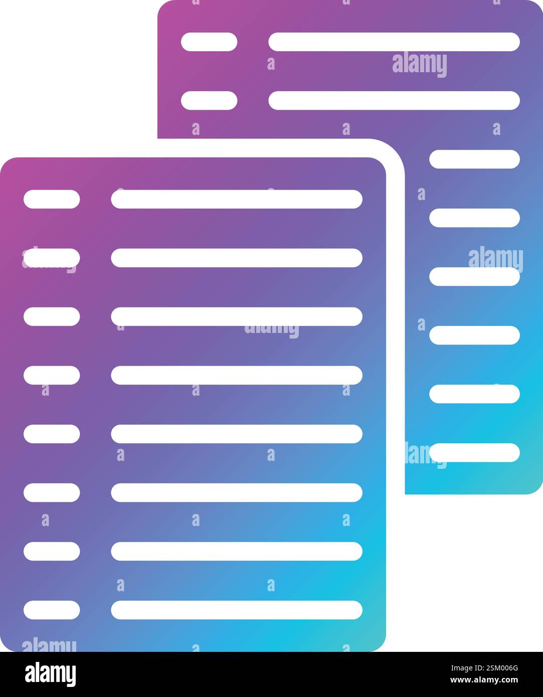 Papers Vector Icon Design Illustration Stock Vector Image & Art - Alamy