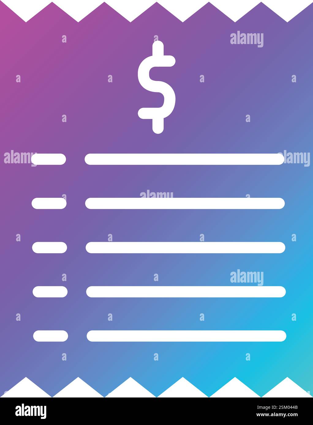 Icon invoice statement Stock Vector Images - Alamy