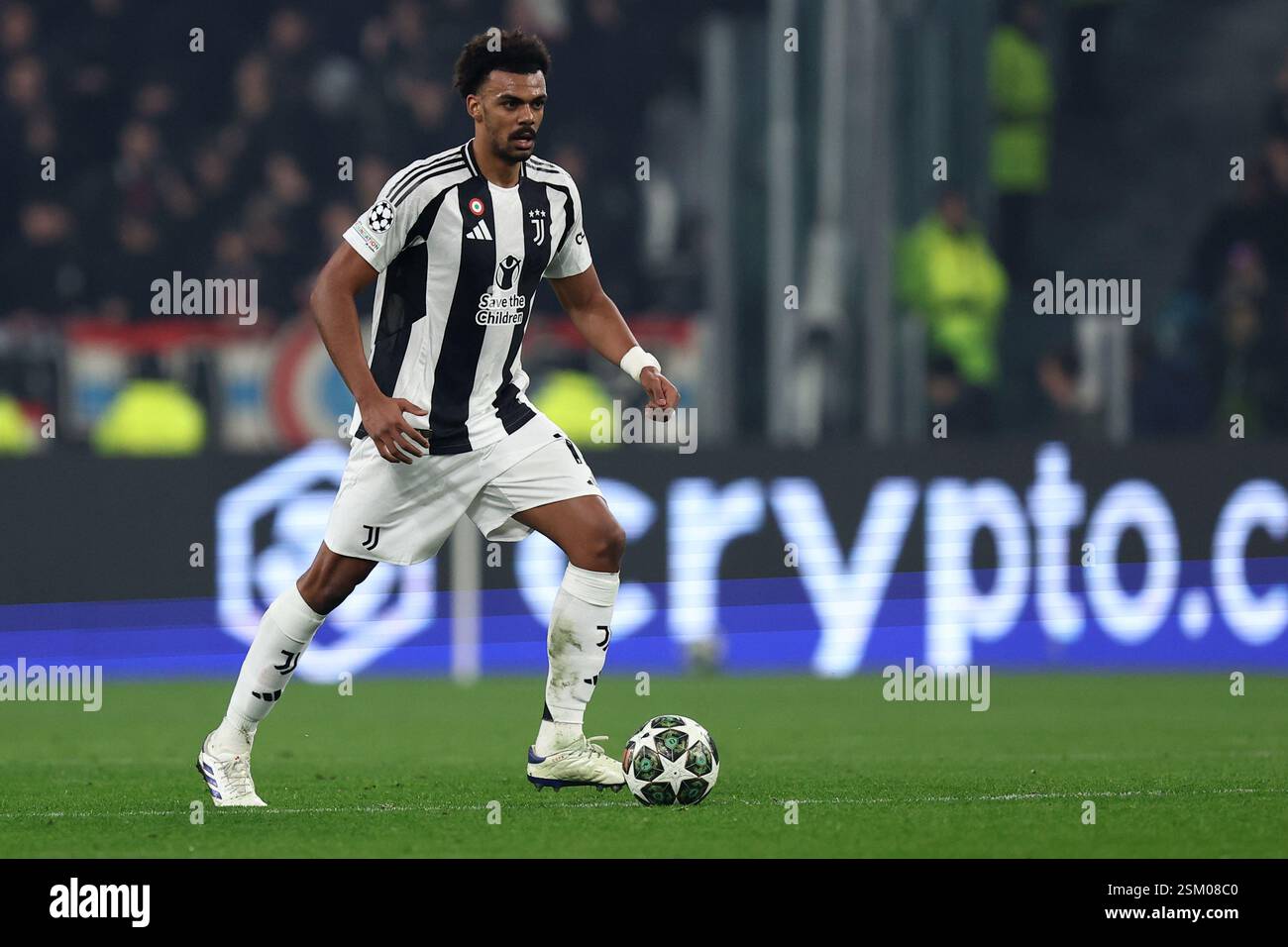 Renato Veiga of Juventus Fc in action during the UEFA Champions League ...