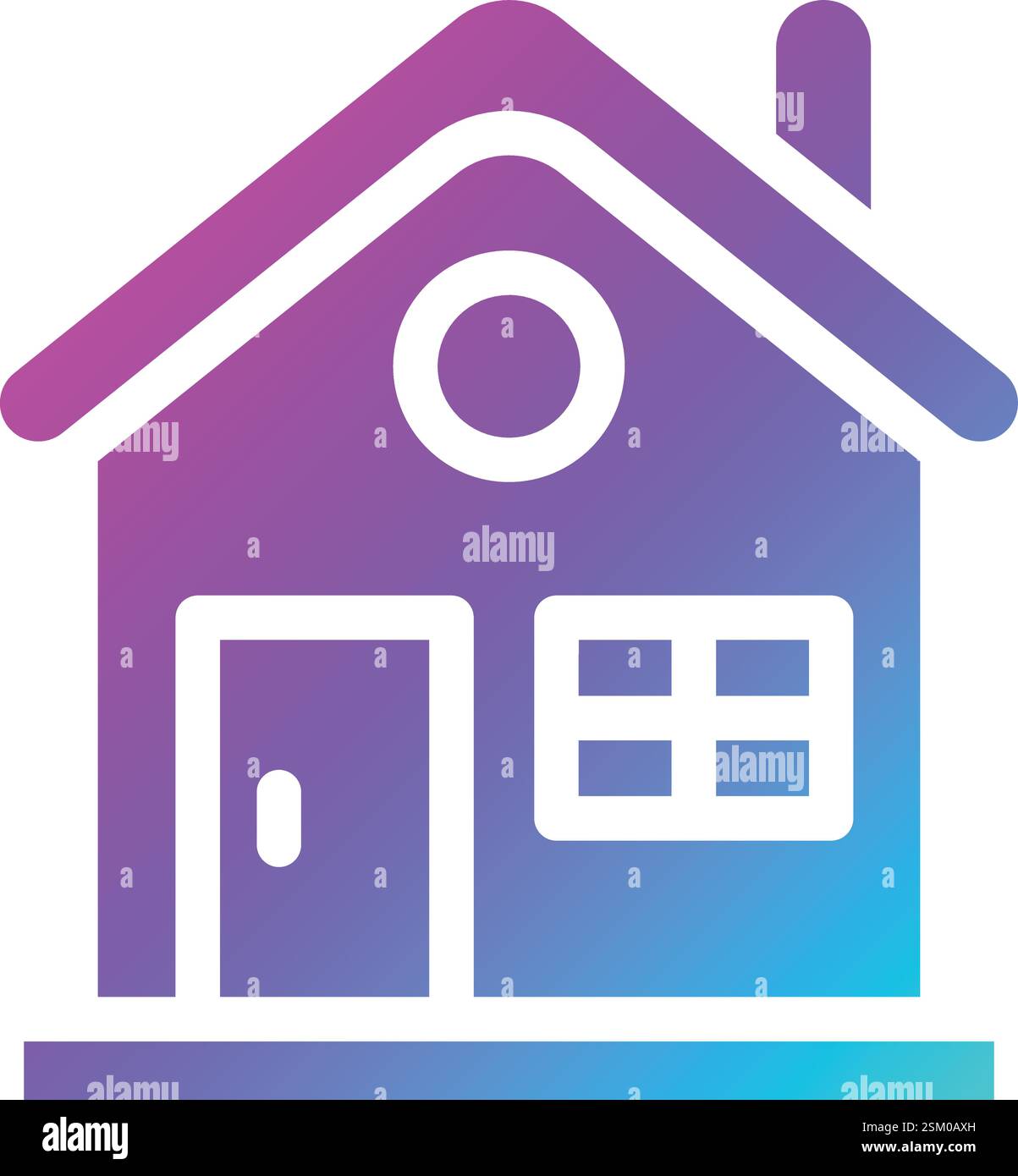 Living house glyph icon Stock Vector Images - Alamy