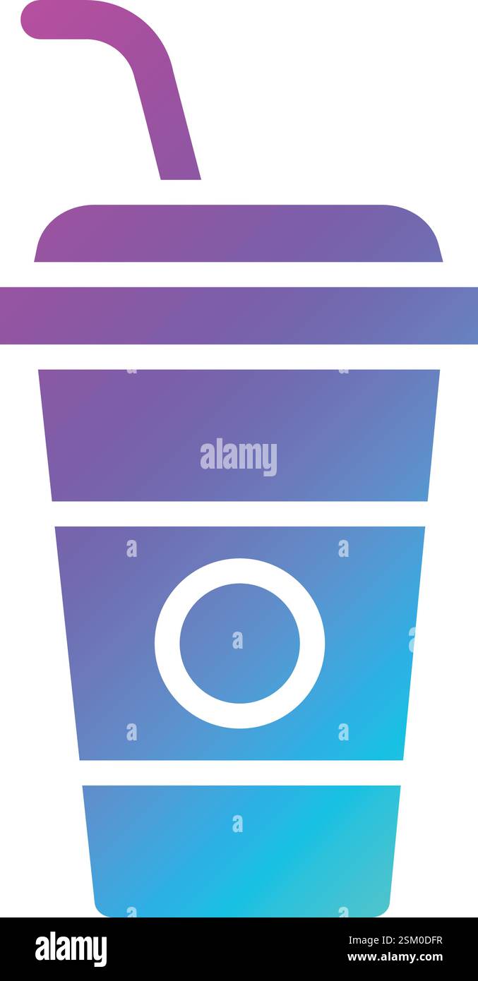 Cold Drink Vector Icon Design Illustration Stock Vector Image & Art - Alamy