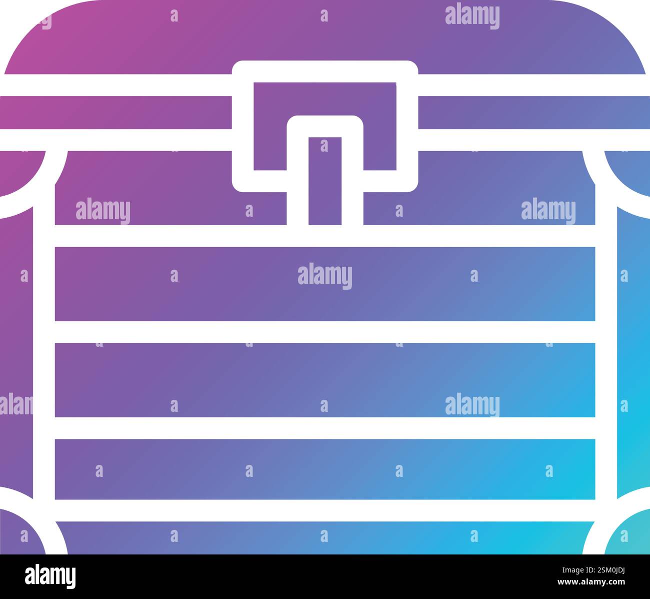 Treasure box Vector Icon Design Illustration Stock Vector Image & Art ...