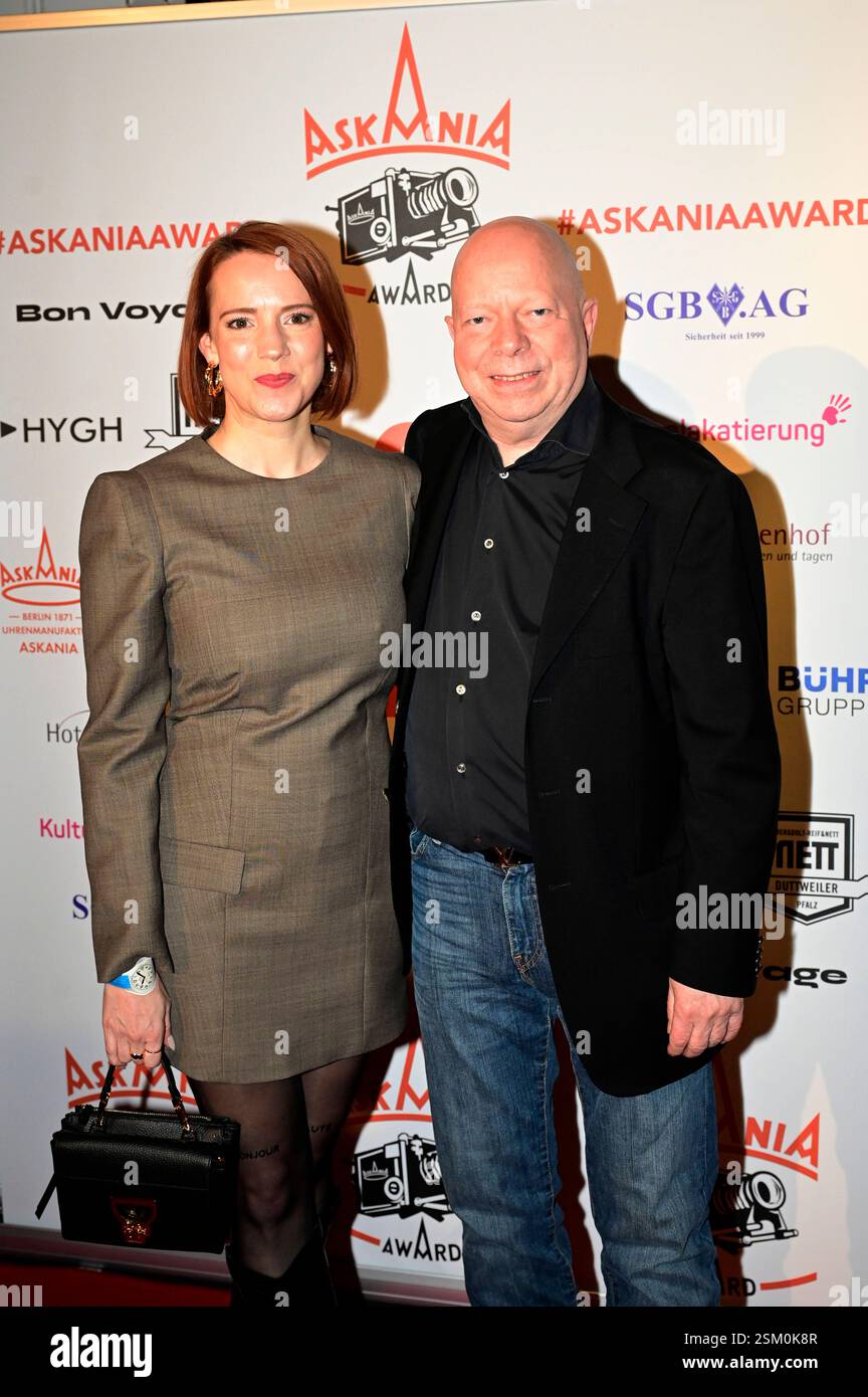 Nina Rausch und Chris Arend bei der Verleihung des Askania Award 2025 ...