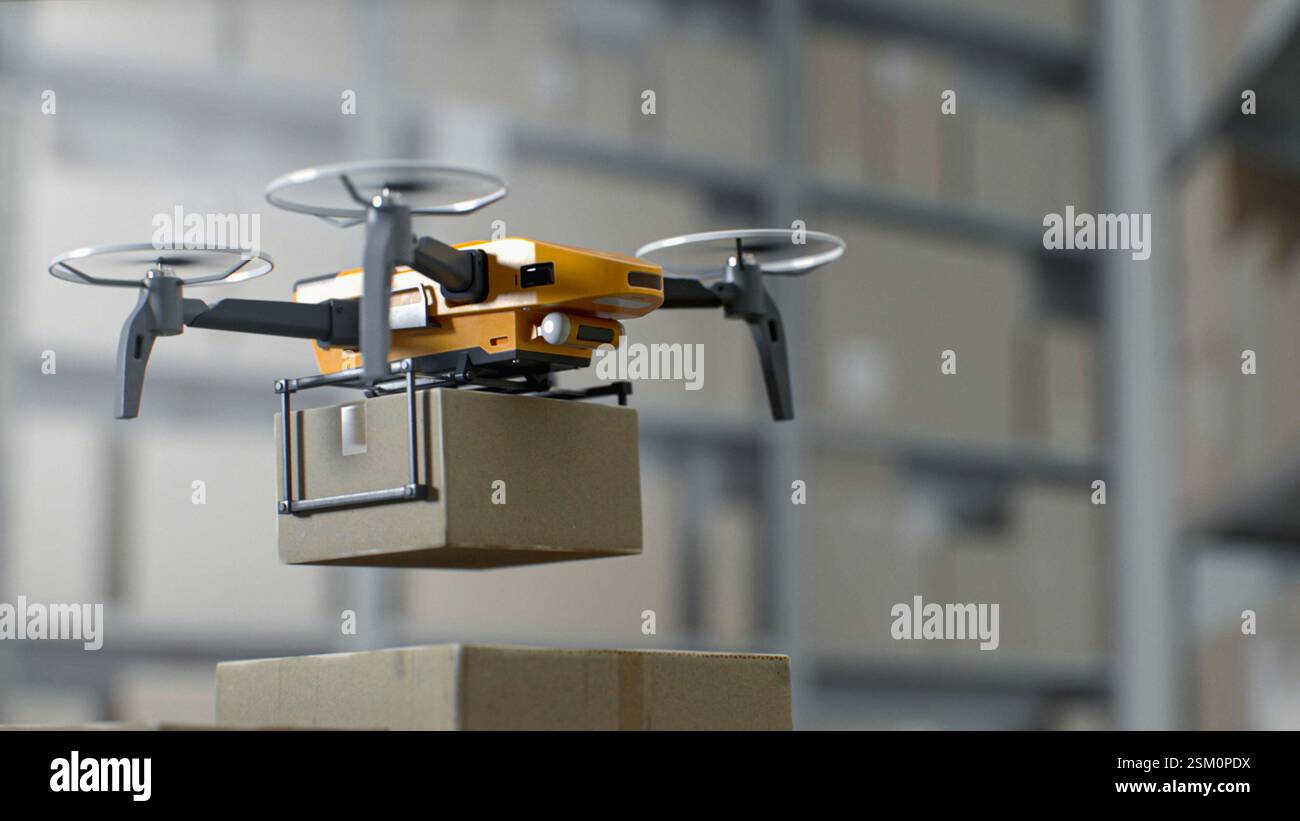 Logistics uav hi-res stock photography and images - Alamy