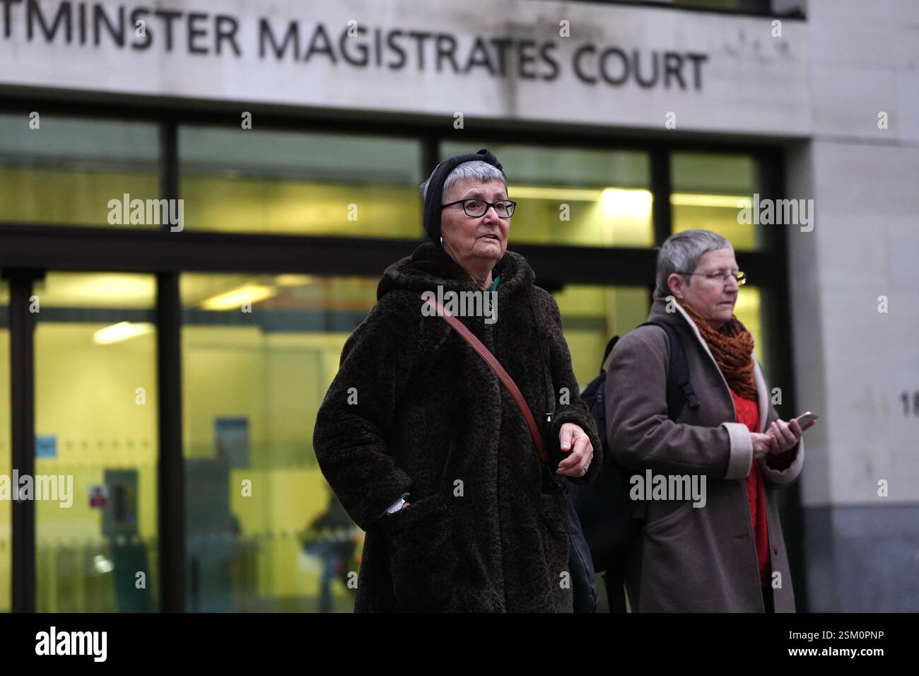 Just Stop Oil protesters Di Bligh (left) and Alyson Lee leaving ...