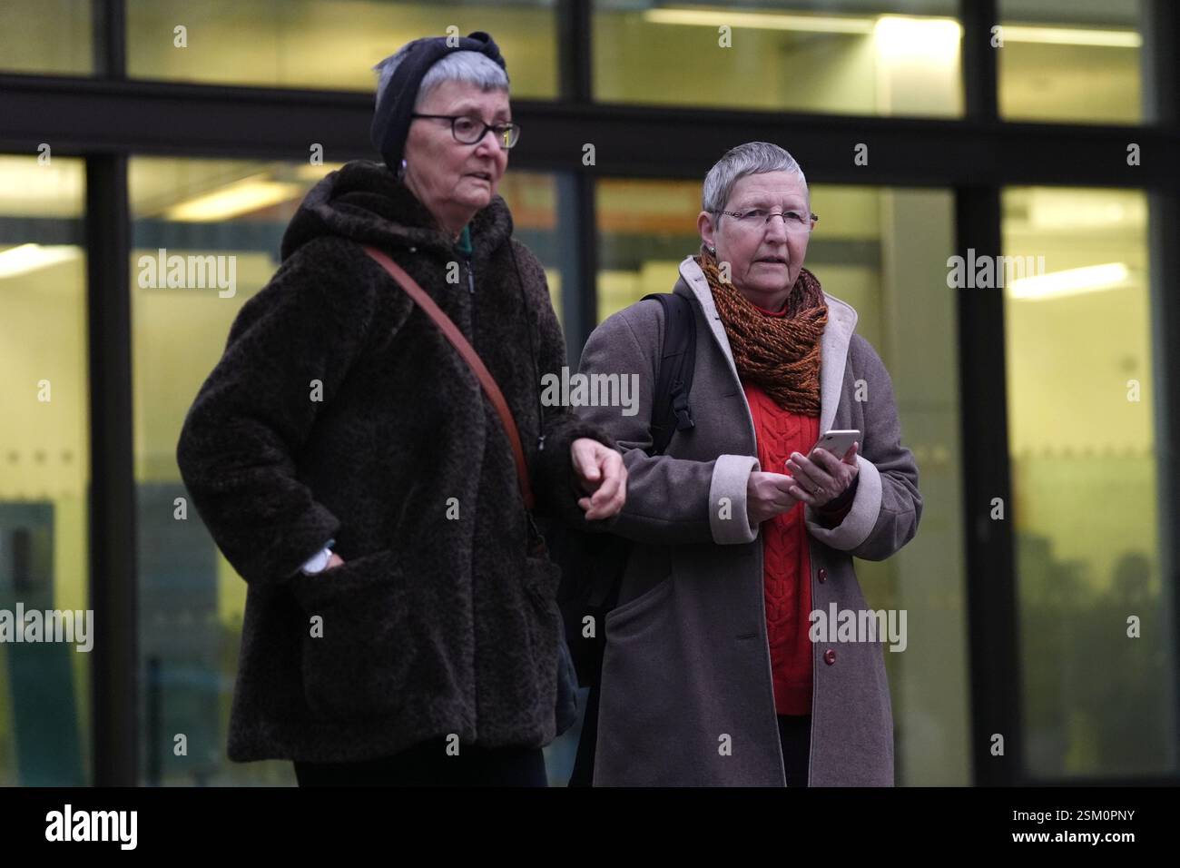 Just Stop Oil protesters Di Bligh (left) and Alyson Lee leaving ...